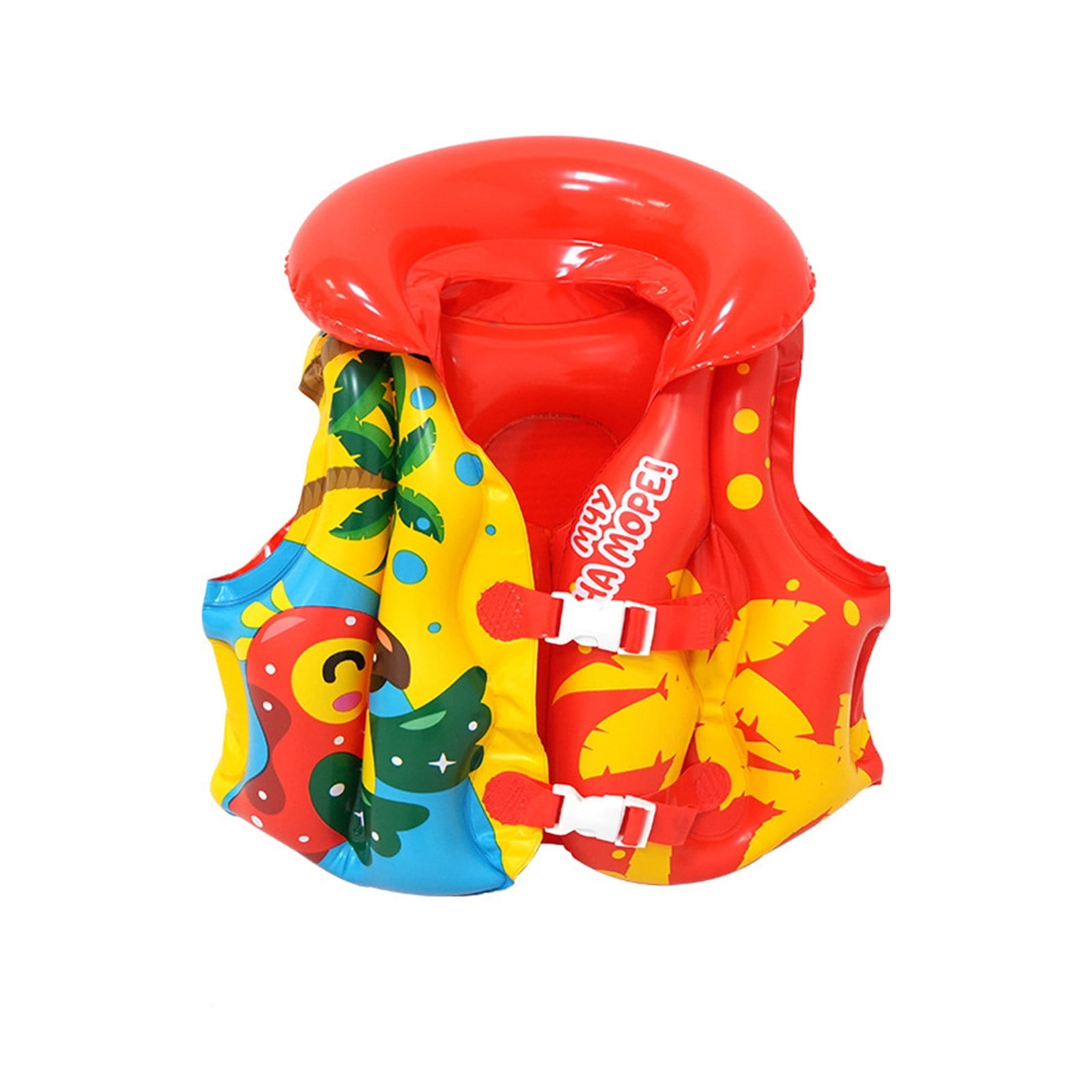 MUXiin Inflatable Life Jacket Kids Life Jacket Water Sport Vest ...