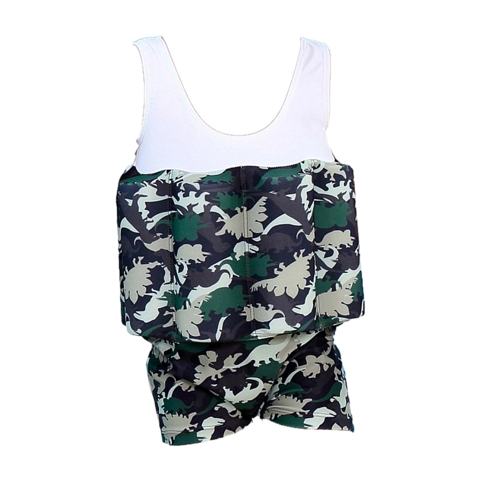 MUXiin Kids Boys Girls Floatation Swimsuit with Adjustable Buoyancy ...