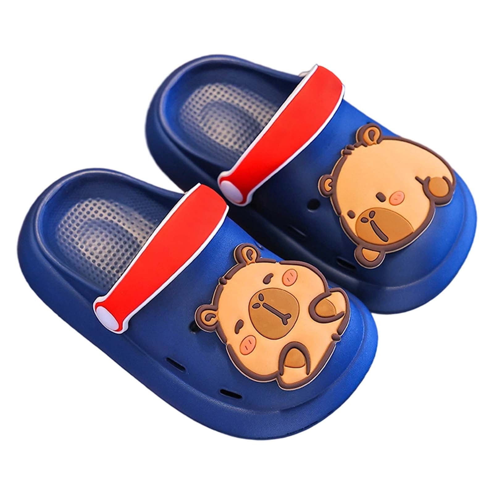MUXiin Kids Clogs Boys Girls Toddler Dinosaur on Slide Garden Shoes ...