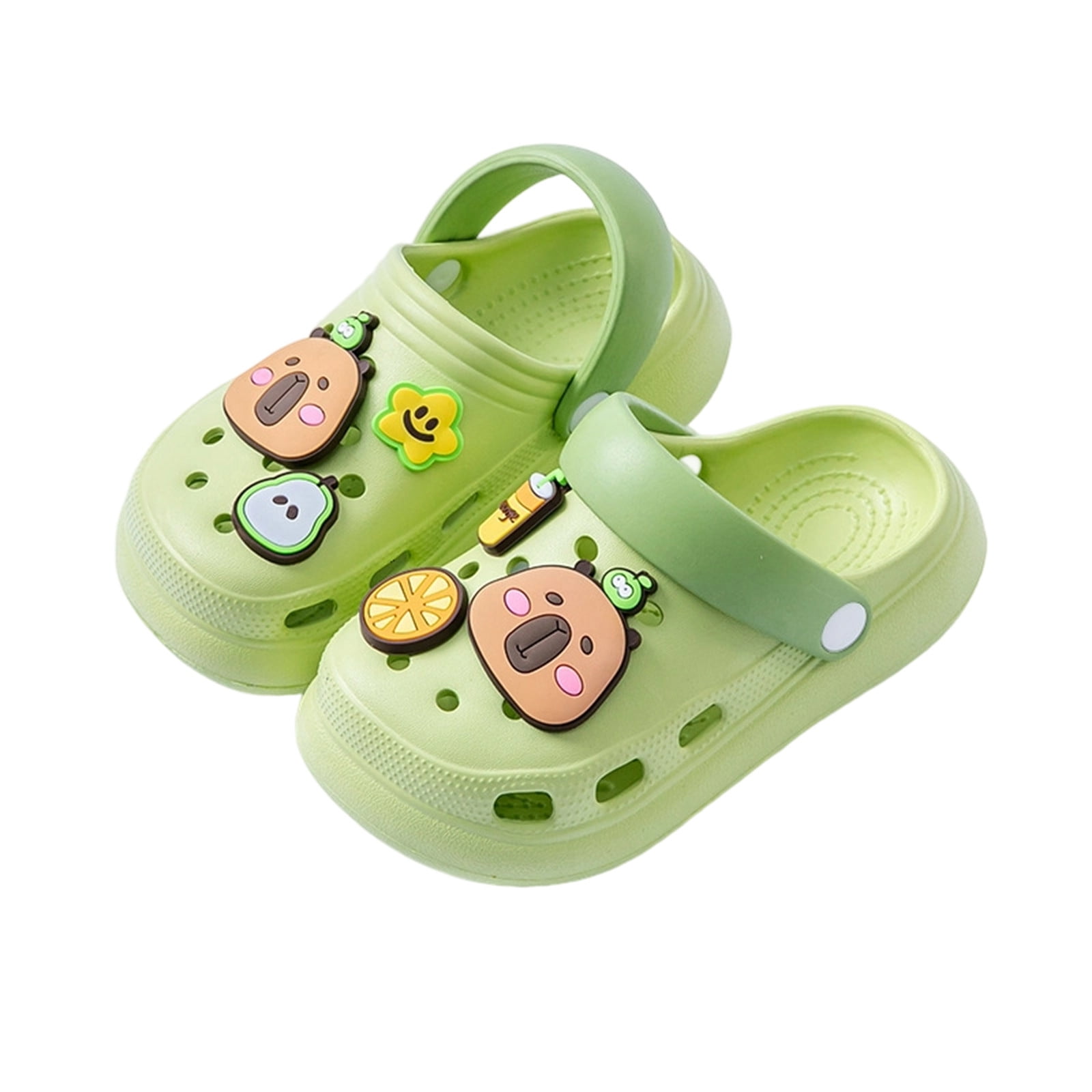 MUXiin Kids Clogs Boys Girls Toddler Dinosaur on Slide Garden Shoes ...