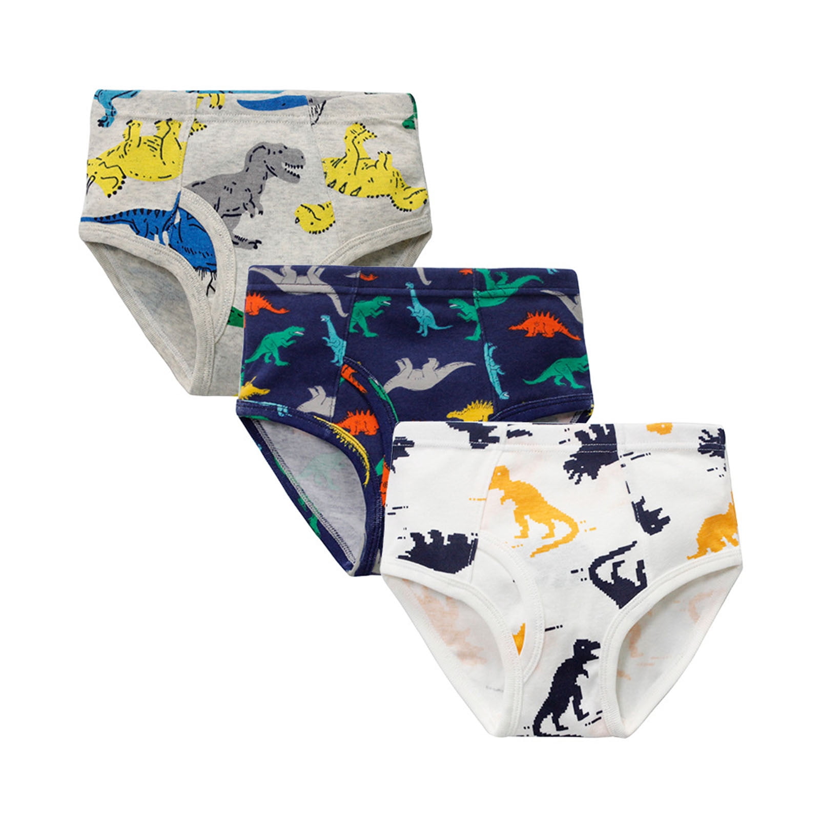 MUXiin Potty Training Pants Boys' Briefs Cartoon Dinosaur Medium Briefs ...