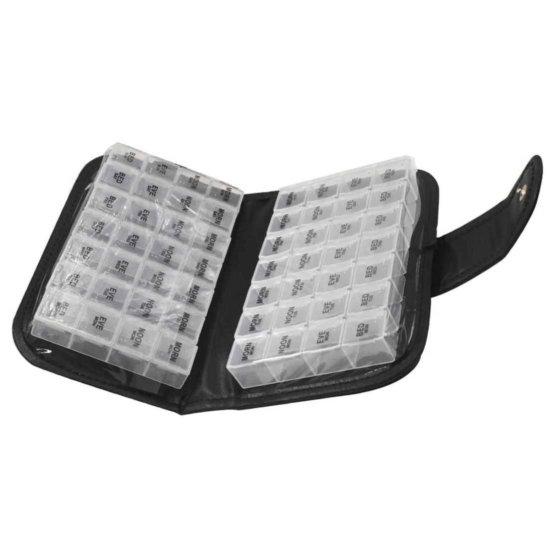 MUZHIYUA 56 Squares 14 Day Pill Holder Plastic Medication with ...