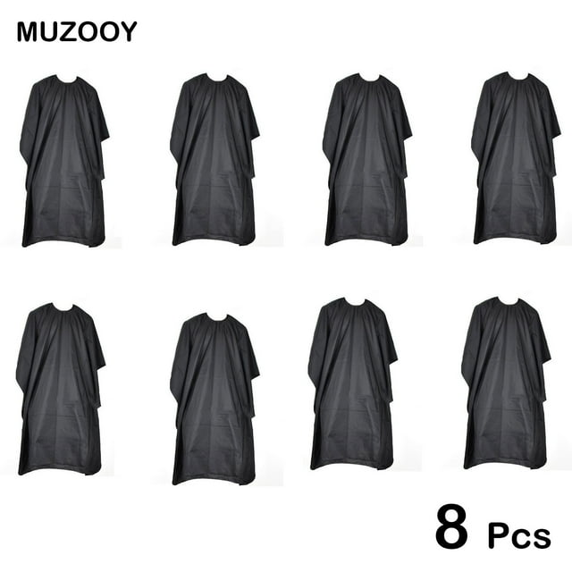 MUZOOY 8 Pcs Professional Hair Cutting Barber Cape, Haircut Cover ... MUZOOY 8 Pcs Professional Hair Cutting Barber Cape, Haircut Cover ...
