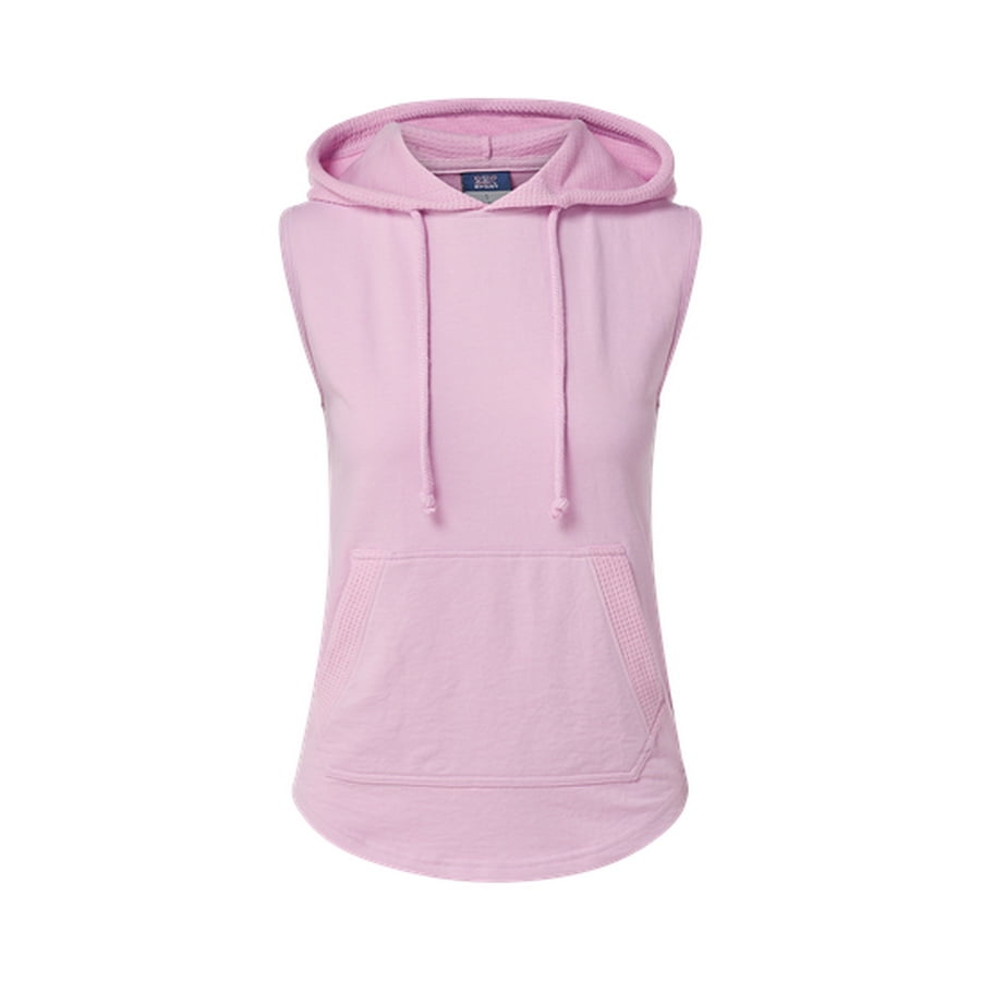 MV Sport W24131 Kinsley Sleeveless Hood-Wisteria - WST-L - Walmart.com