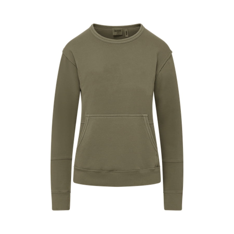 MV Sport W25167 Coastal Color Ladies Crew-Olive Branch - OVB-L ...