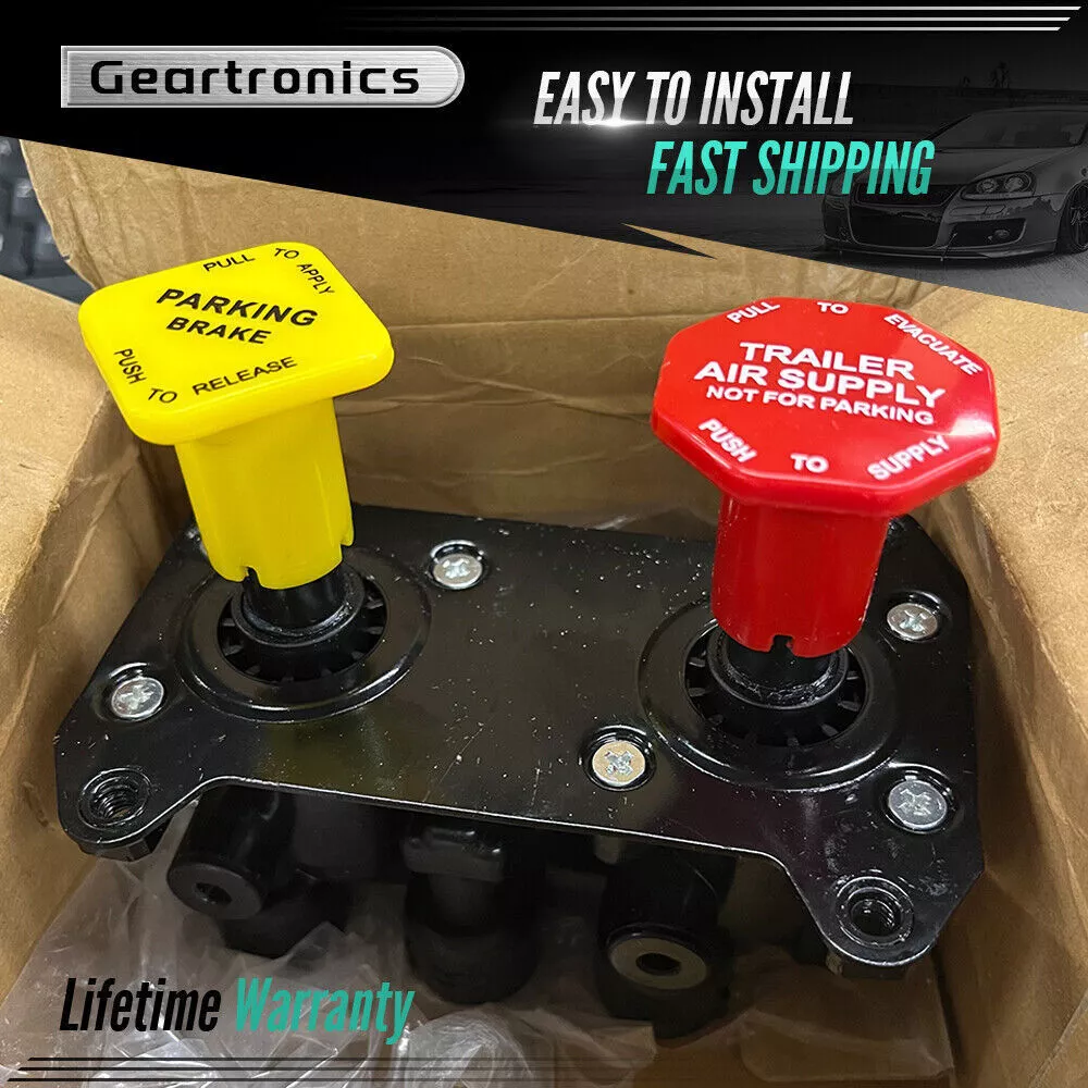 MV3 Dash Control Valve Trailer Park Brake for Kenworth Navistar ...