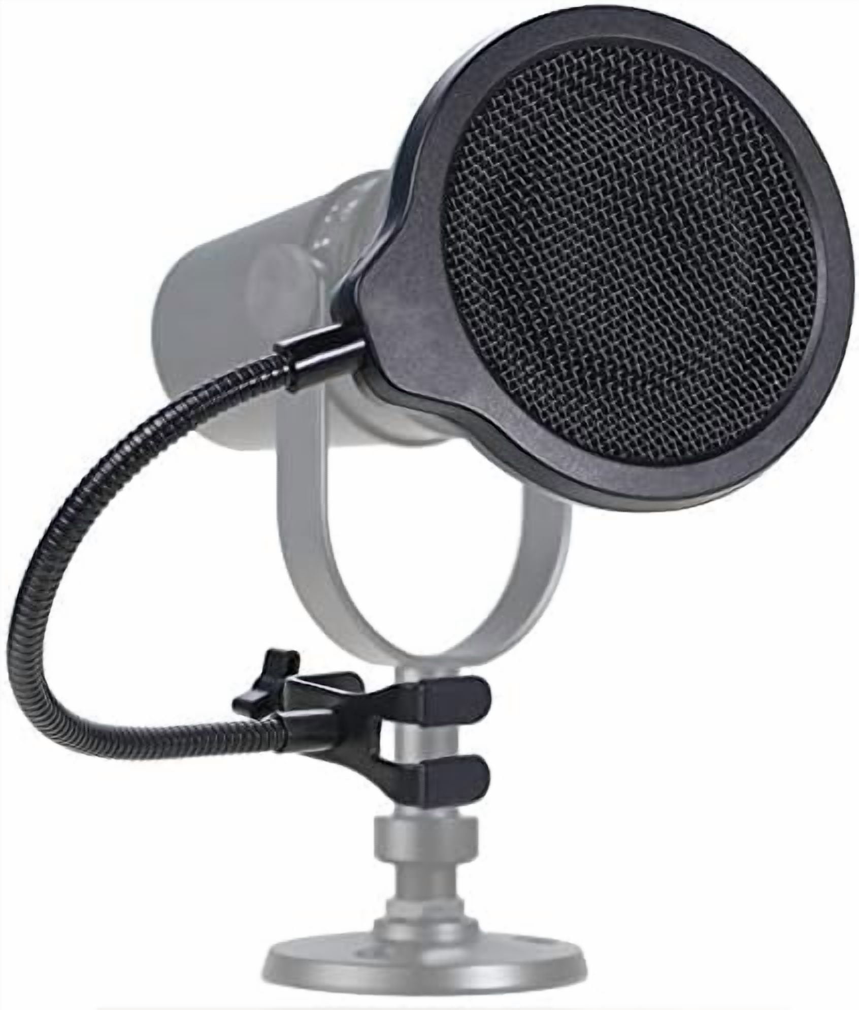 MV7 Microphone Pop Filter Mask Shield For Shure MV7 Mic, 4 Inch 3 ...
