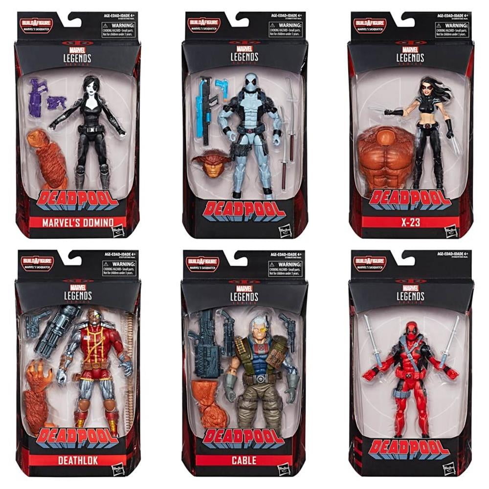MVL: Deadpool: 6" Legends Ast (8) Hasbro HSBE1563 - Walmart.com