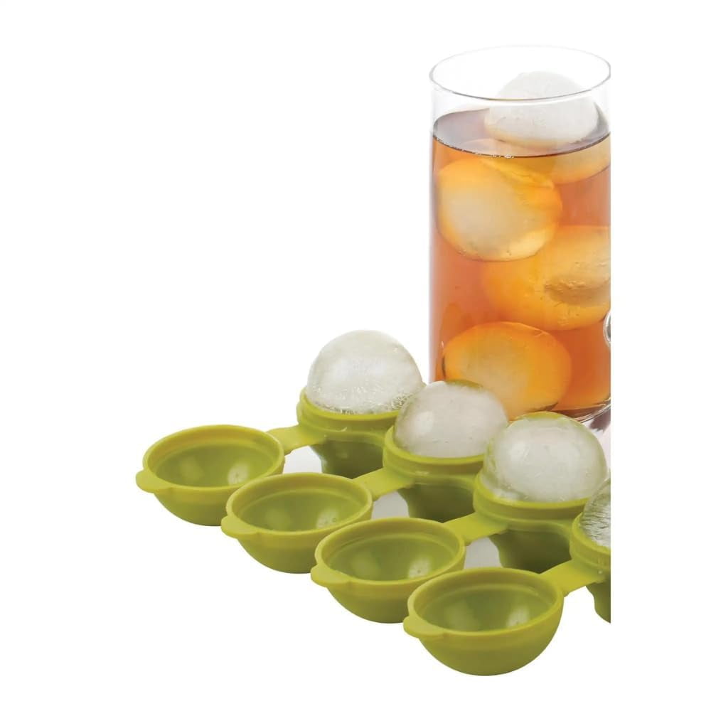 MVM Enterprise Silicone Sphere Ice Molds Ice Cube 4 Ball Ice Mould Mold ...