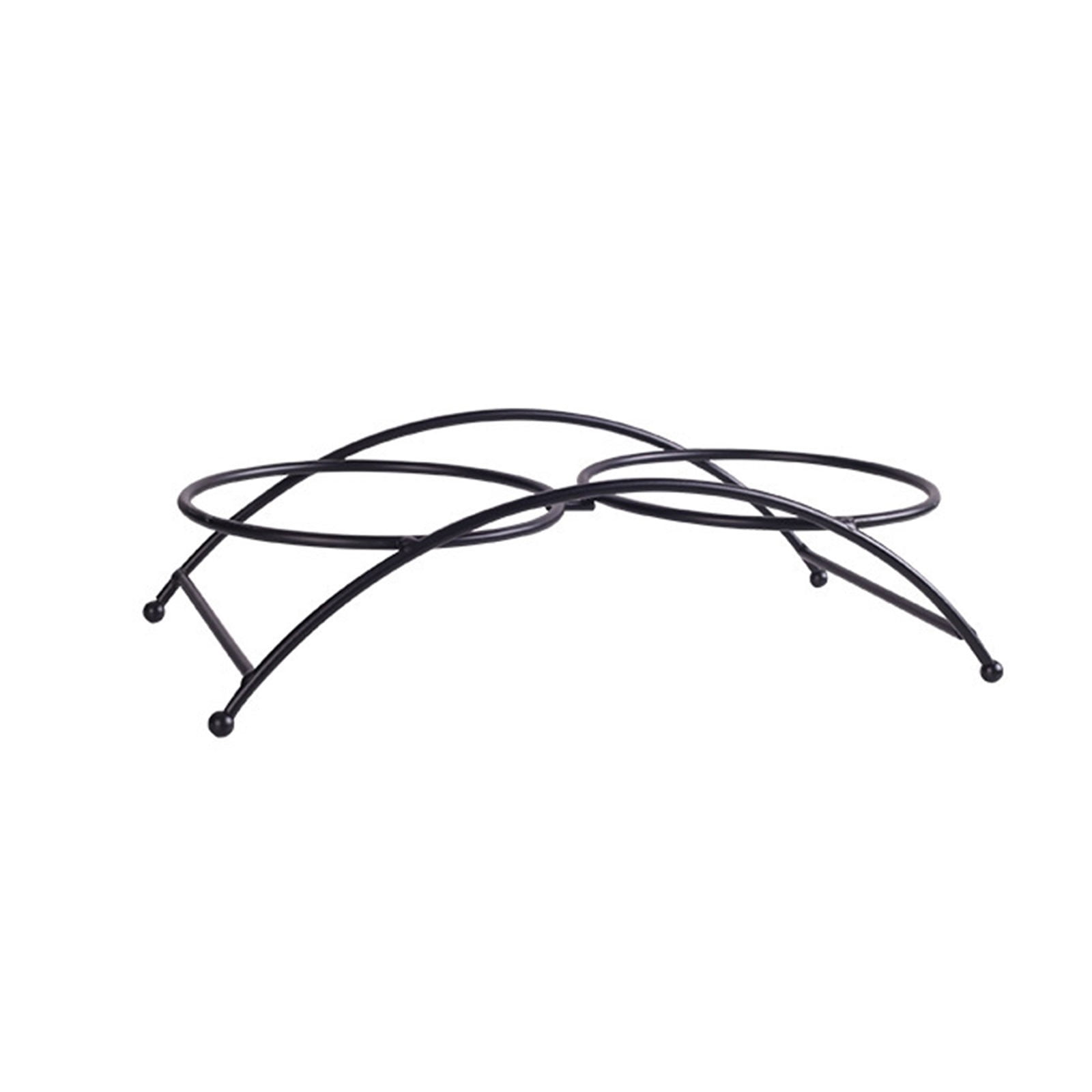 MVNSFEW Elevated Dog Bowl Stand with Iron Frame for Easy Feeding and ...