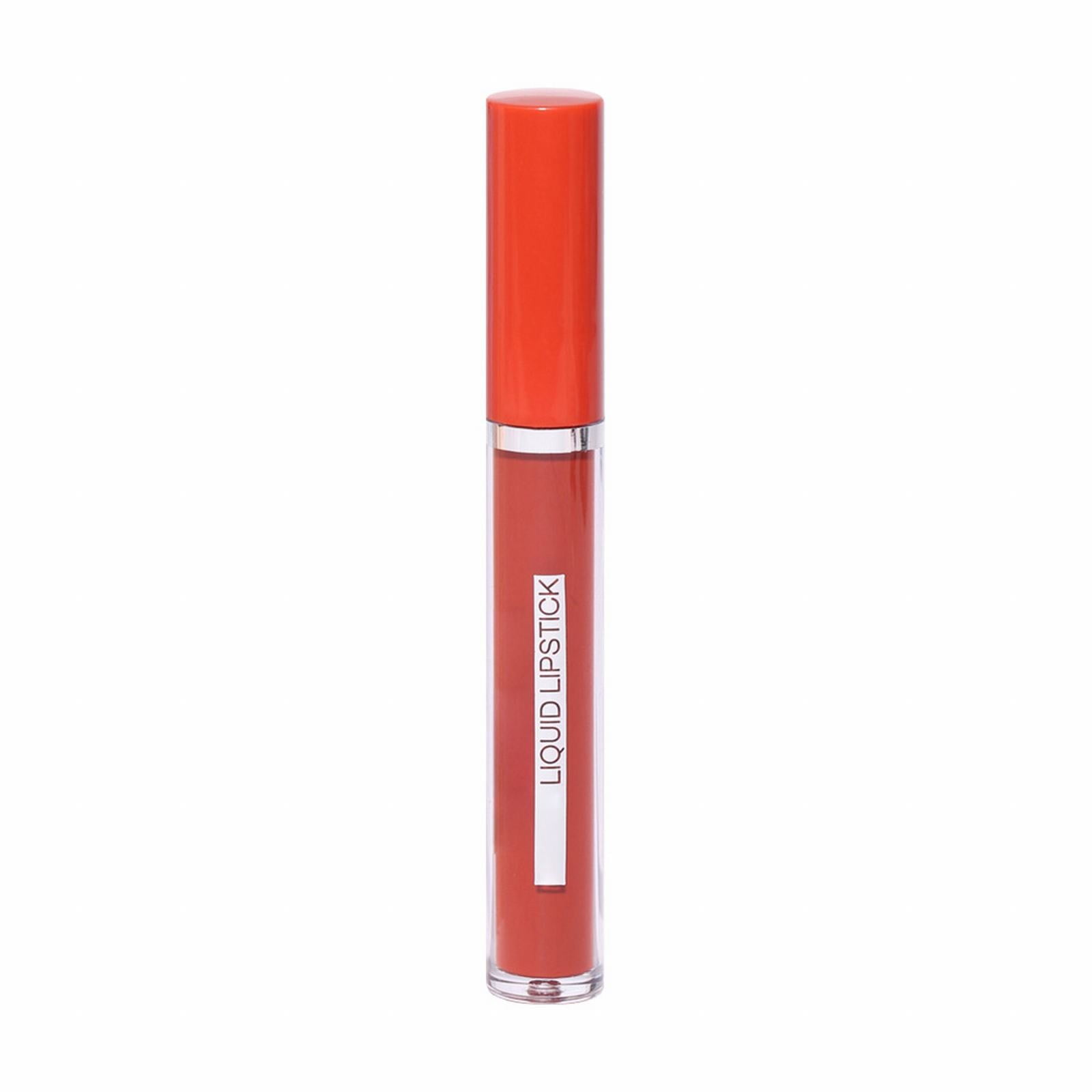 Mvnsfew Liquid Lipstick With Lip Plumper Makeup Velvety Long Lasting
