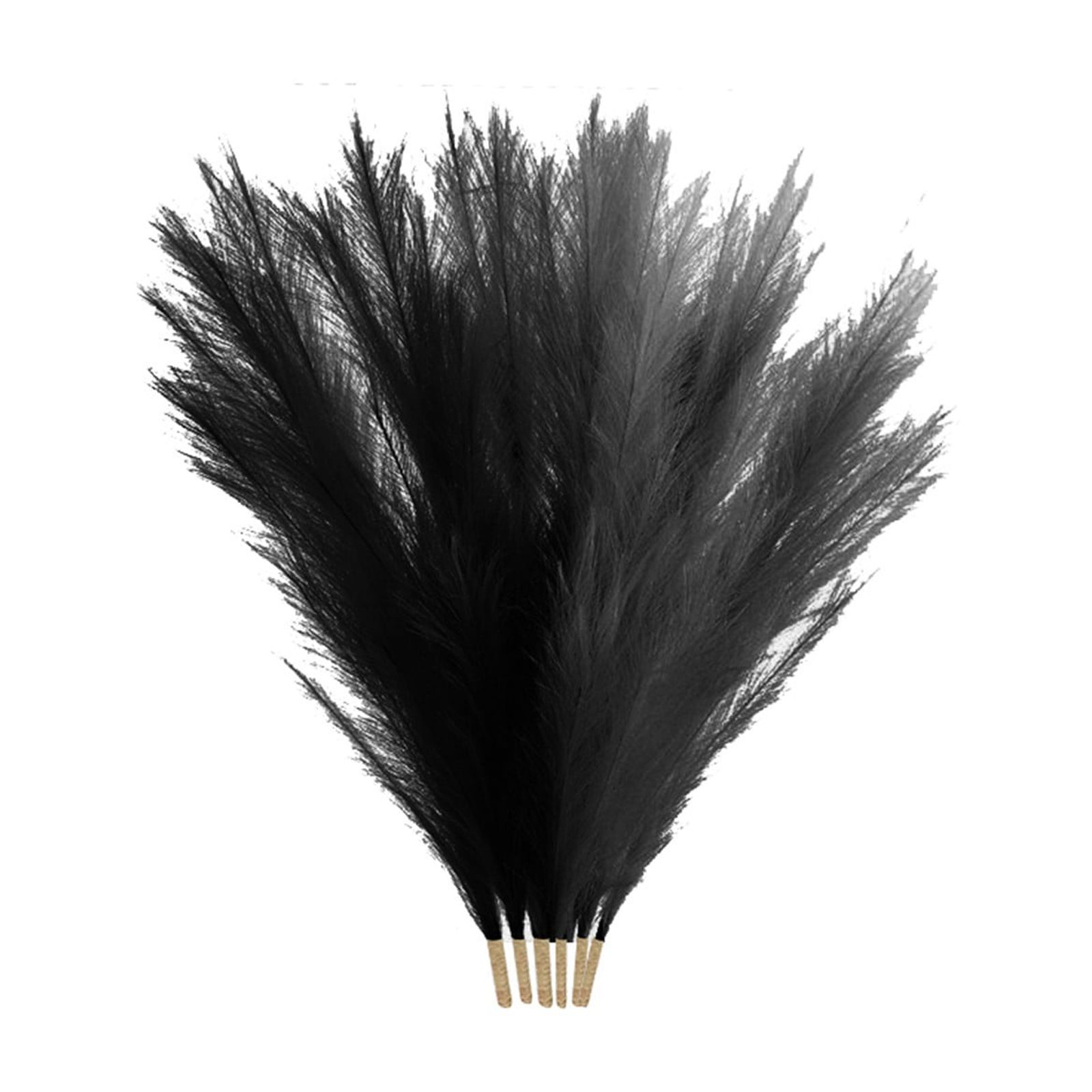 MVNSFEW Reeds Grass Boho Table Decor Bunny Tails Dried Flowers Brown ...