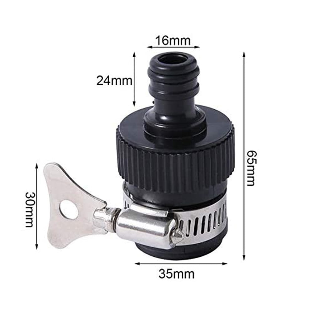 MVNSFEW Sprinkler for Kids Outdoor Play Universal Tap Connector Adapter ...