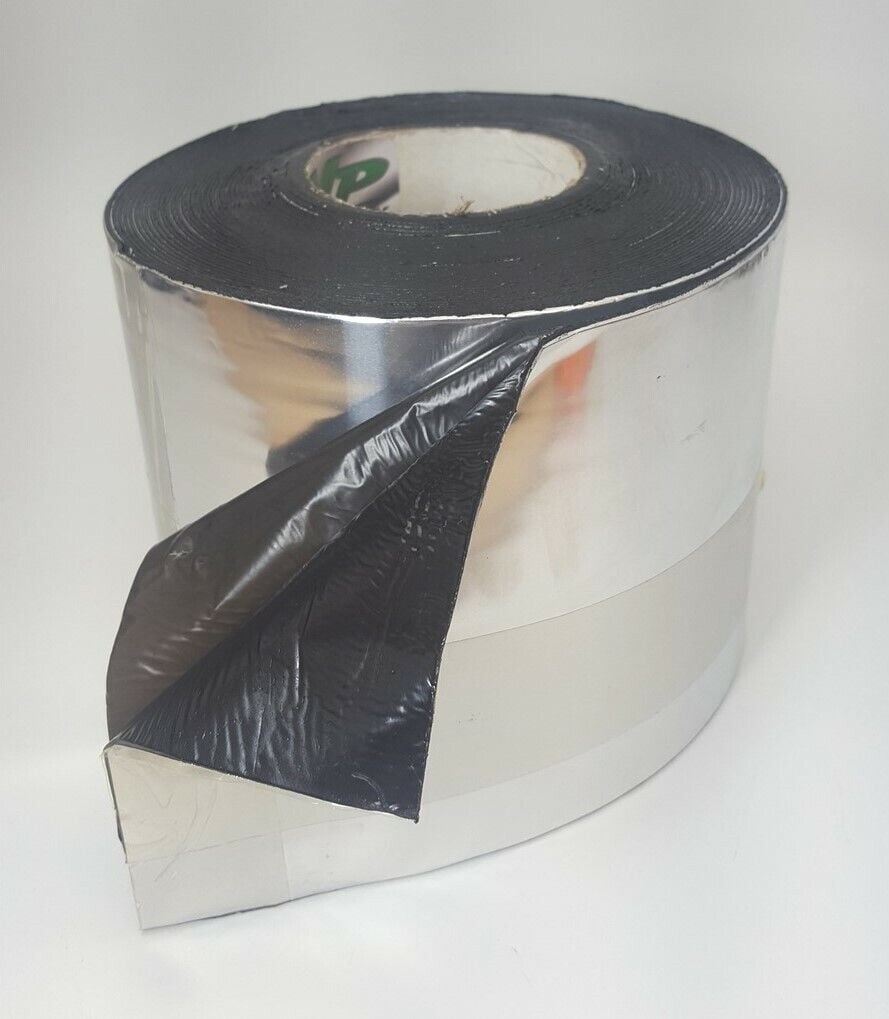 MVP Aluminum Foil Tape with Butyl Rubber Backing 6" x 50' Roll - 50 Mil ...