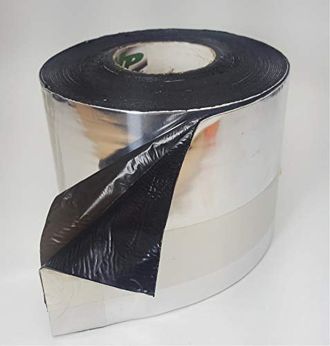 MVP Aluminum Foil Tape with Butyl Rubber Backing 6" x 50' Roll - 50 Mil ...