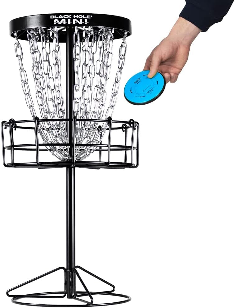 MVP Black Hole Mini Disc Golf Basket - Walmart.com