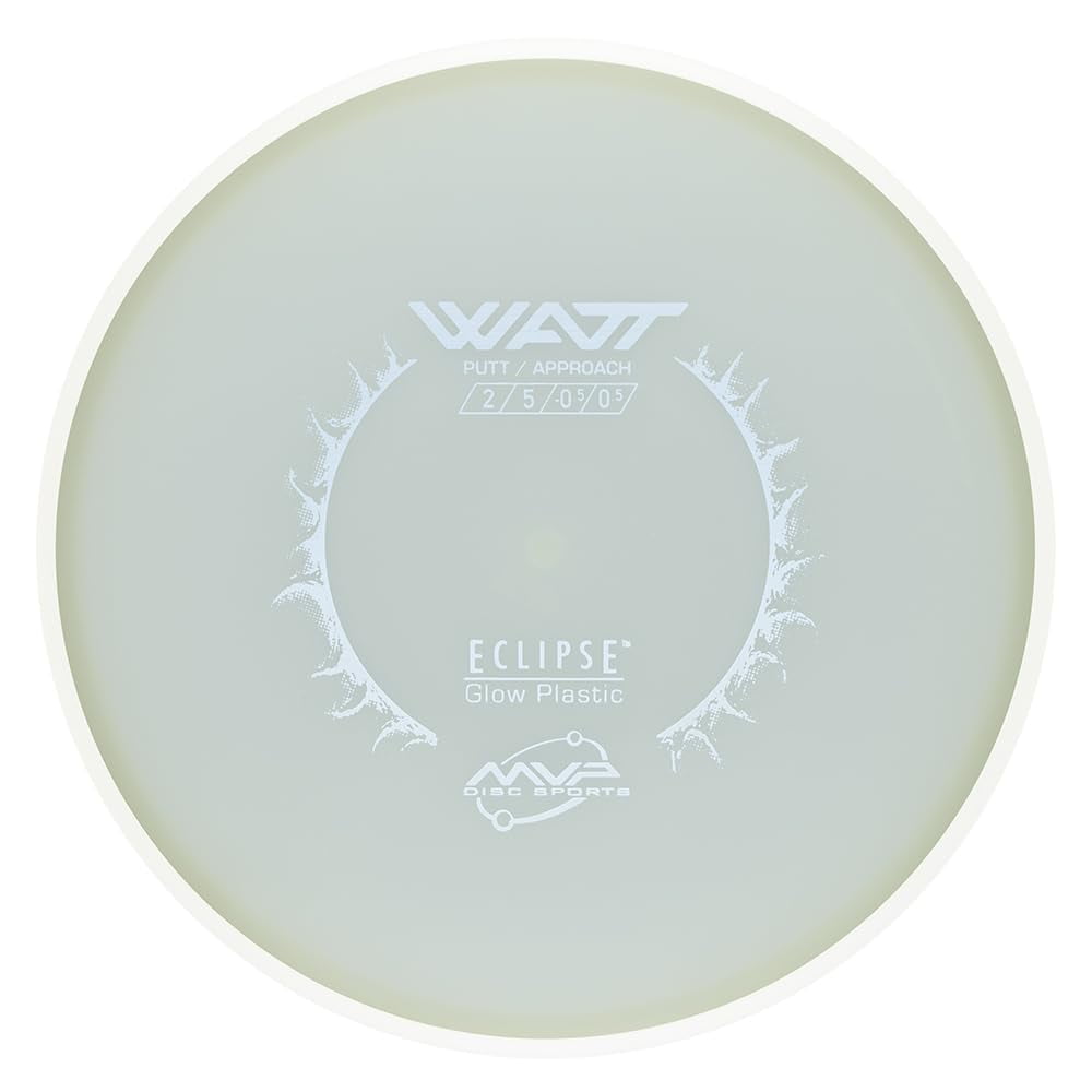 MVP Disc Sports Eclipse Glow 2.0 Watt Disc Golf Putter (170-175g ...