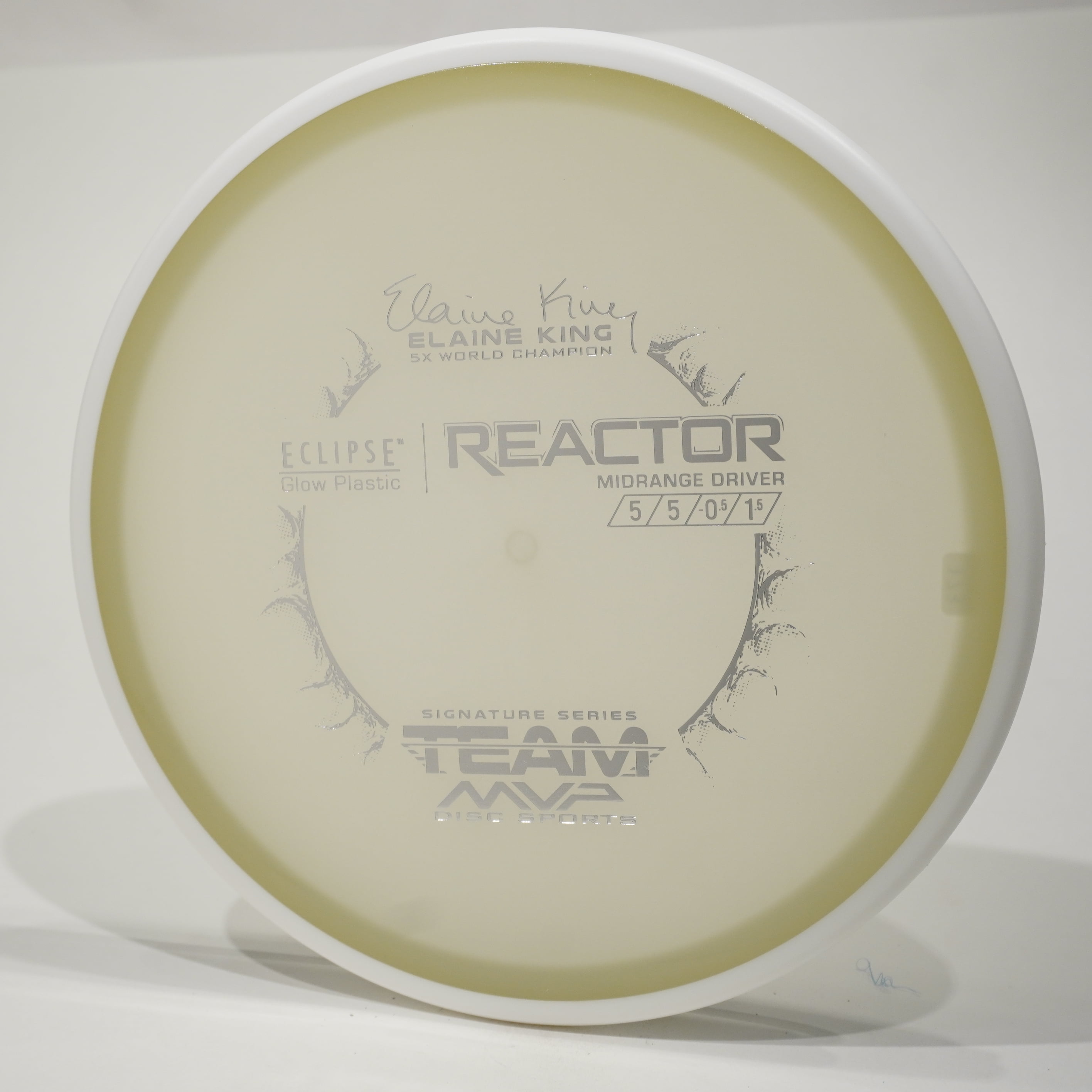 MVP Elaine King Glow Eclipse Reactor – Signature Series Disc Golf ...