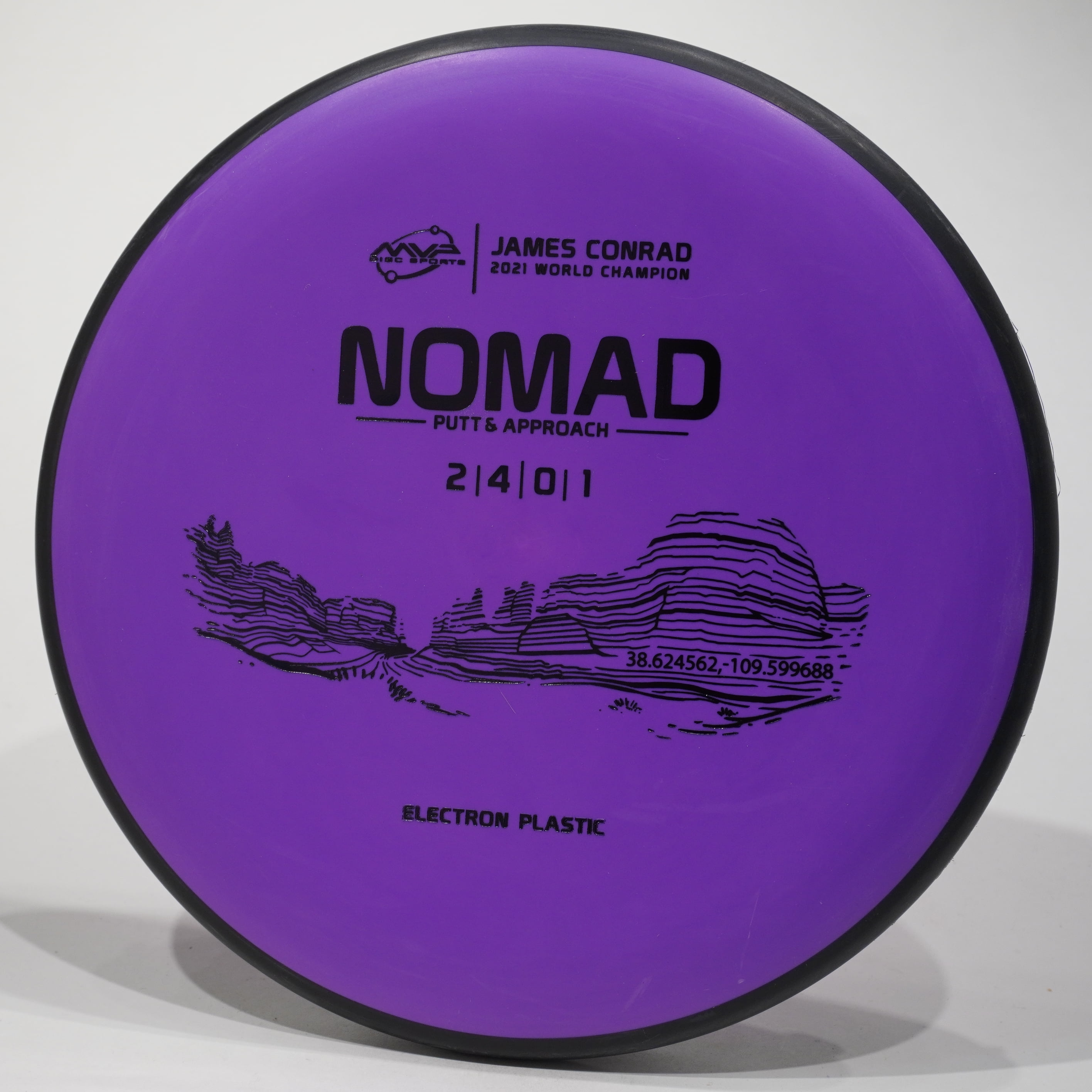 MVP Electron Firm Nomad - James Conrad Disc Golf Putter & Approach Disc ...
