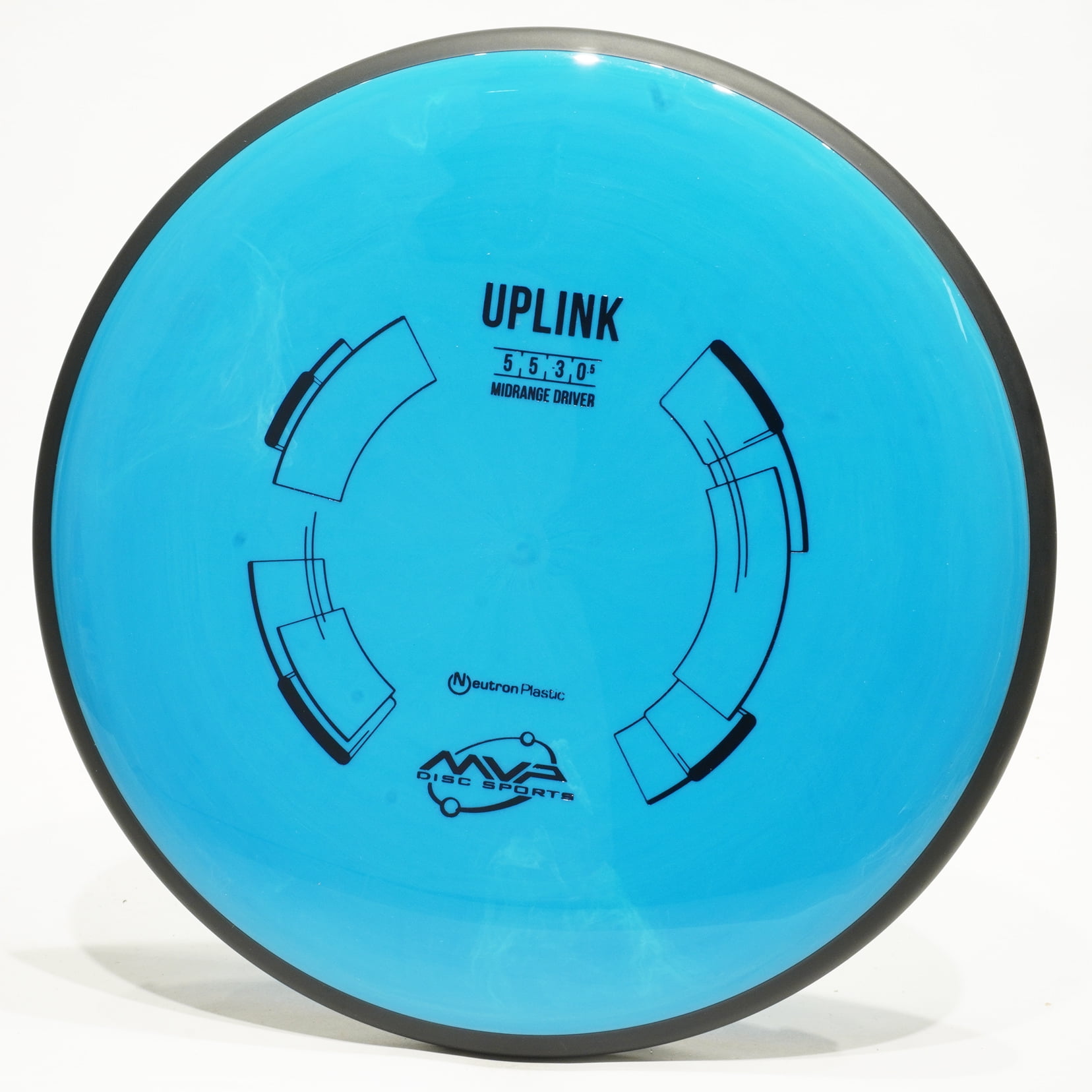 MVP Neutron Uplink Disc Golf Midrange Disc Blue 170-172 grams - Walmart.com