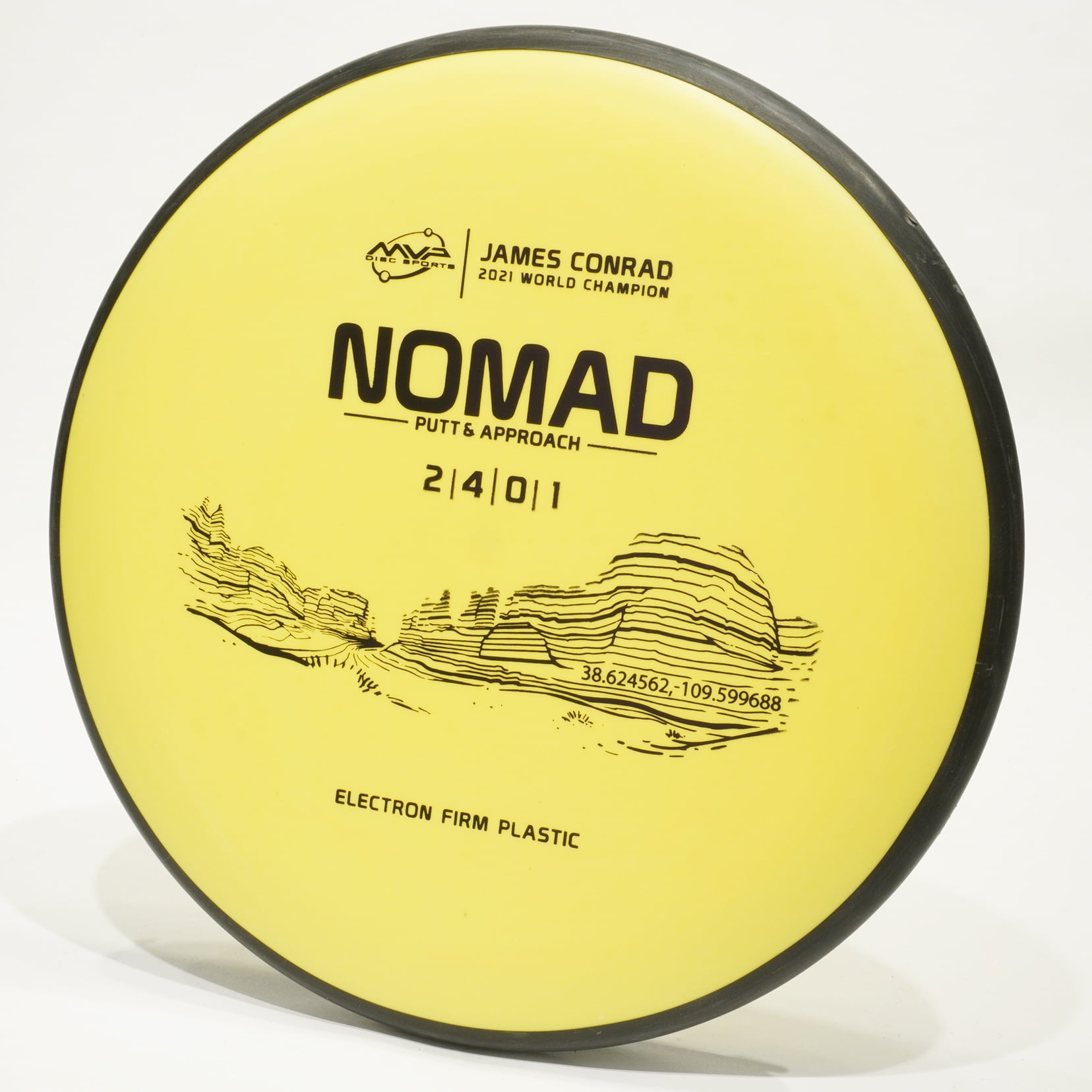 MVP Electron Firm Nomad - James Conrad Disc Golf Putter & Approach Disc ...