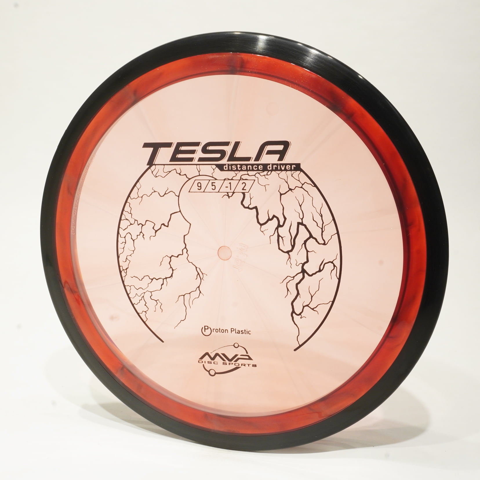 MVP Proton Tesla Disc Golf Fairway Driver Red 160-163 grams - Walmart.com