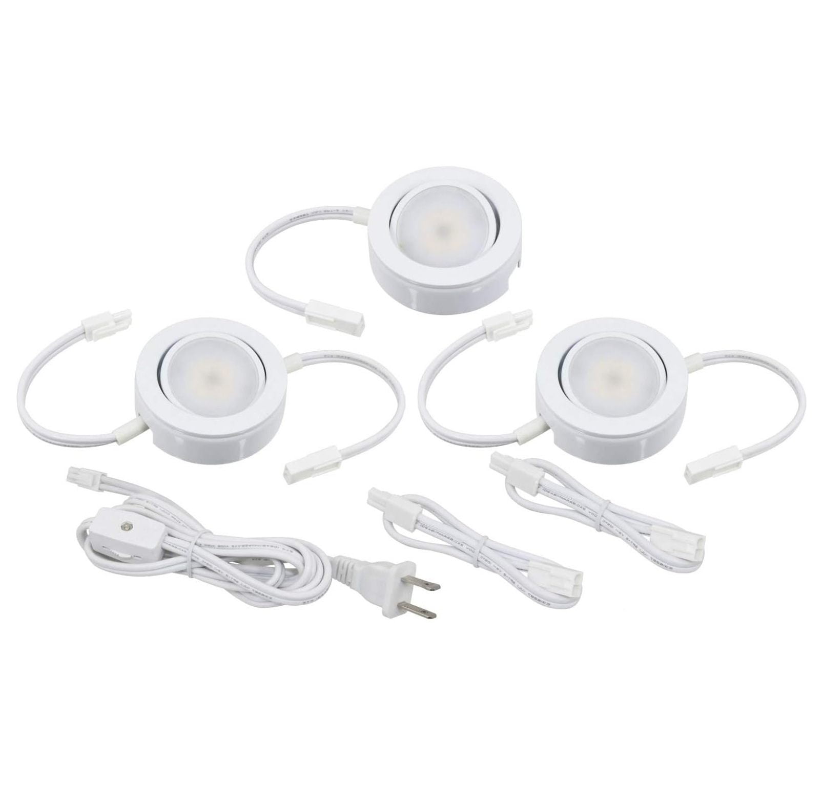 MVP Three Puck Kit with Roll Switch and 6 Foot Power Cord, Dimmable ...