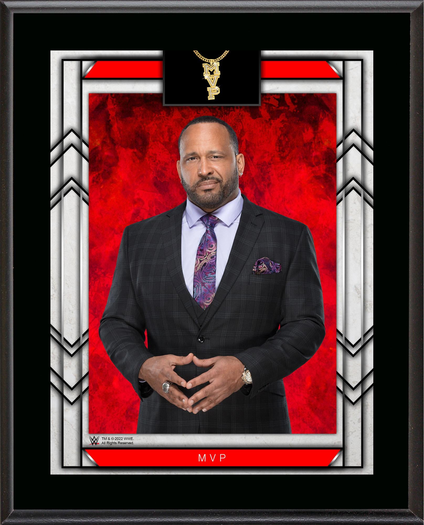 MVP WWE 10.5" x 13" Sublimated Plaque - Walmart.com