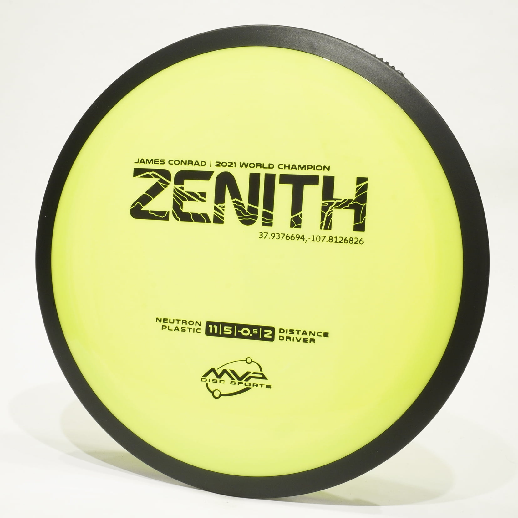 MVP Zenith (Neutron) James Conrad 2021 Distance Driver Golf Disc ...