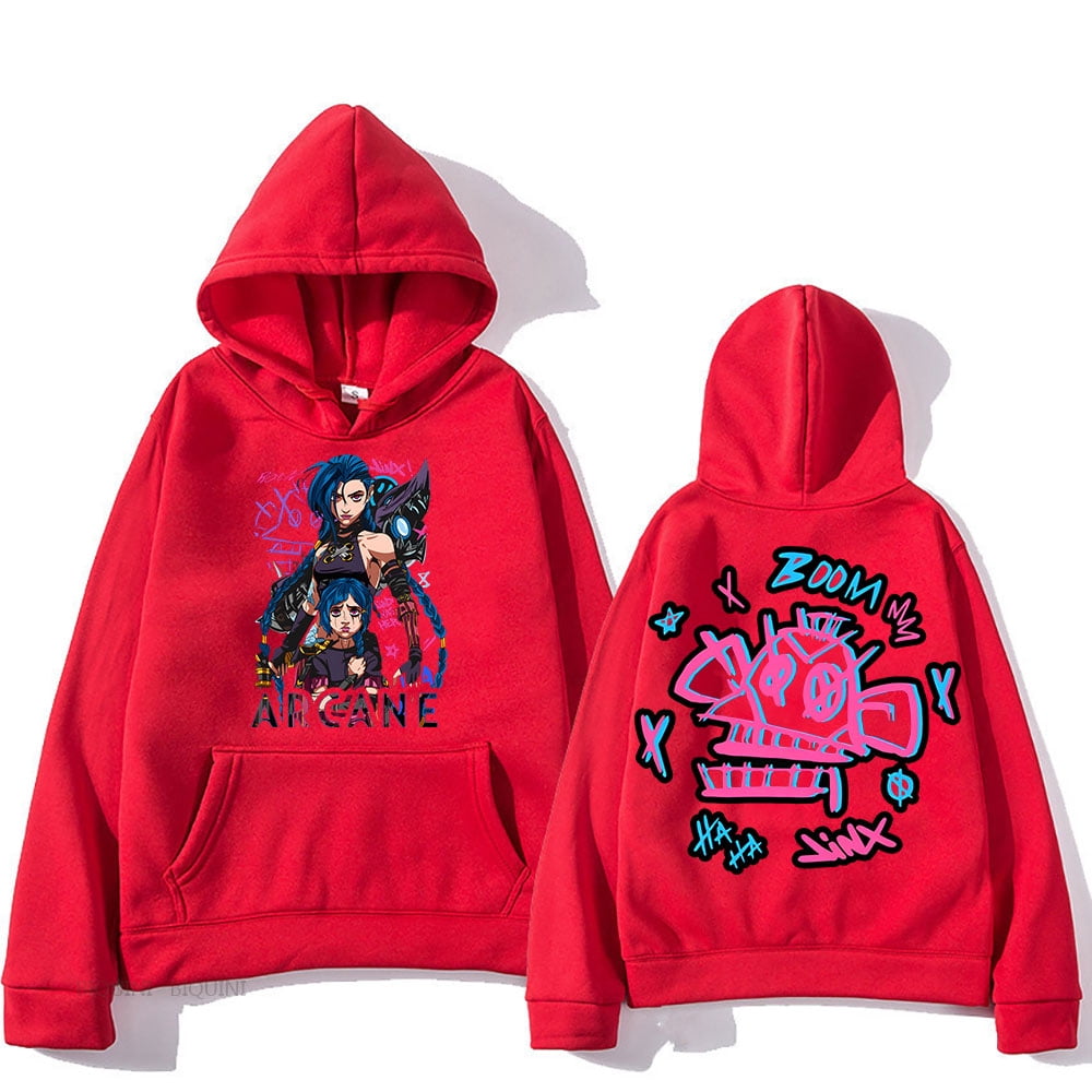 MVPCLO Arcane Jinx Hooded for Autumn/Winter Harajuku Kawaii Japanese ...