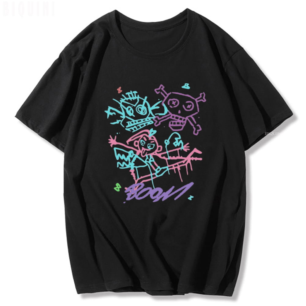 MVPCLO Jinx Arcane Monkey Tshirt Anime Cosplay Tees Unisex Short Sleeve ...