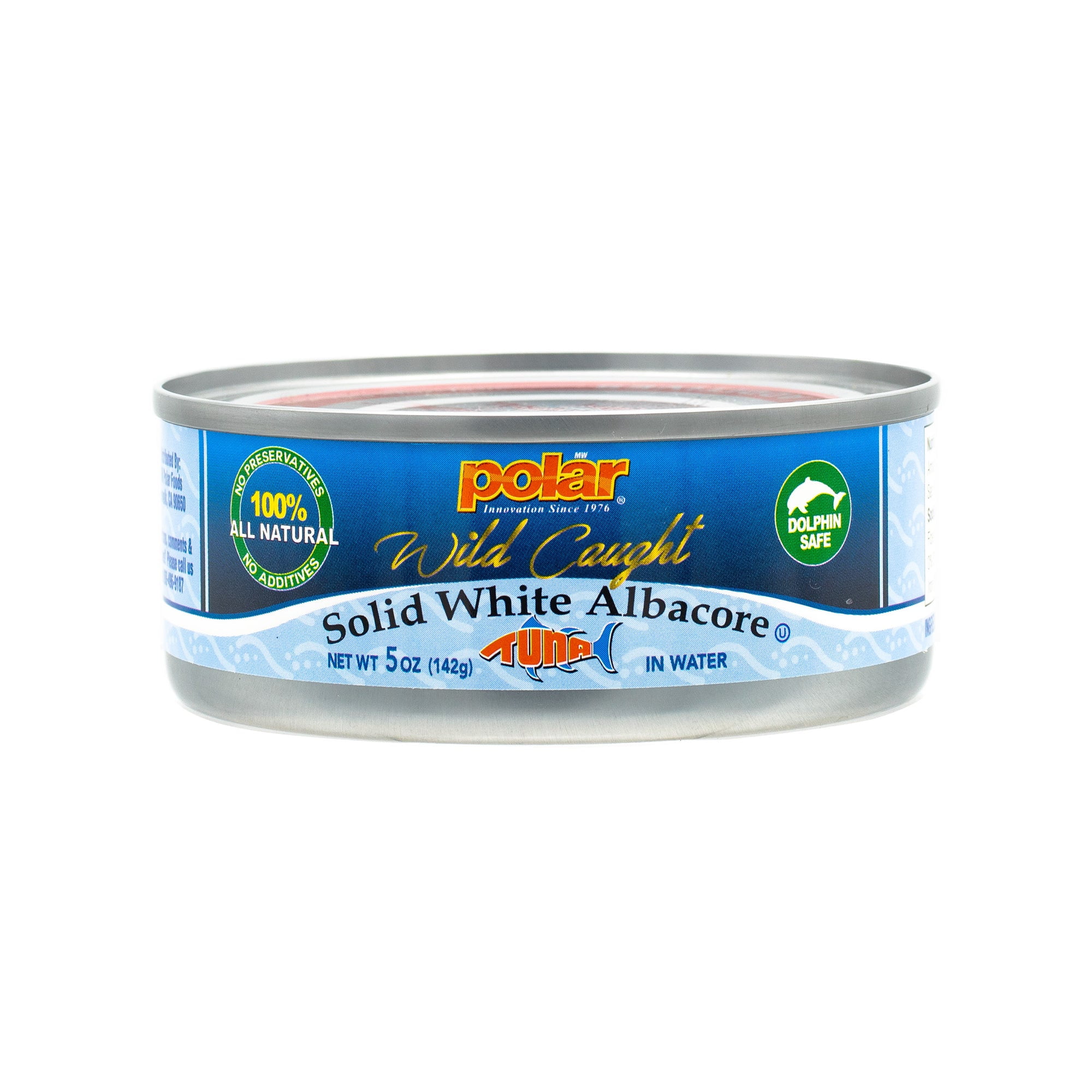 MW All Natural Solid White Albacore in Water 5 oz Can (Pack of 12 ...