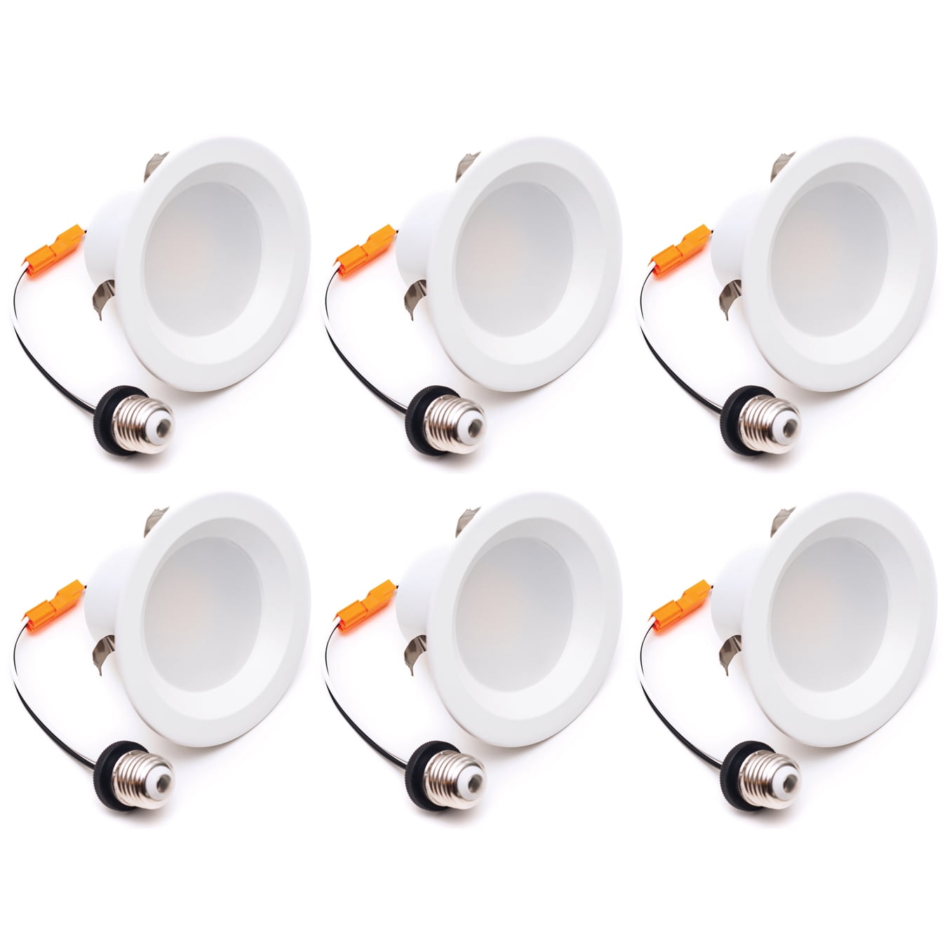 MW Lighting 4 Inch LED Downlight, 5CCT Color Selectable, Smooth Round ...