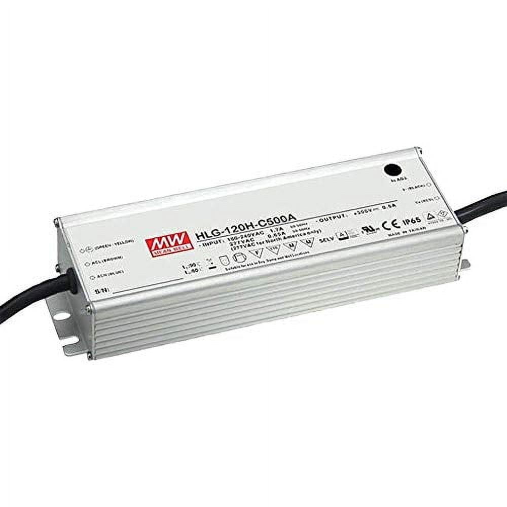 MW Mean Well HLG-120H-C350A 430V 350mA 150.5W Single Output Switching LED Power Supply with PFC ...