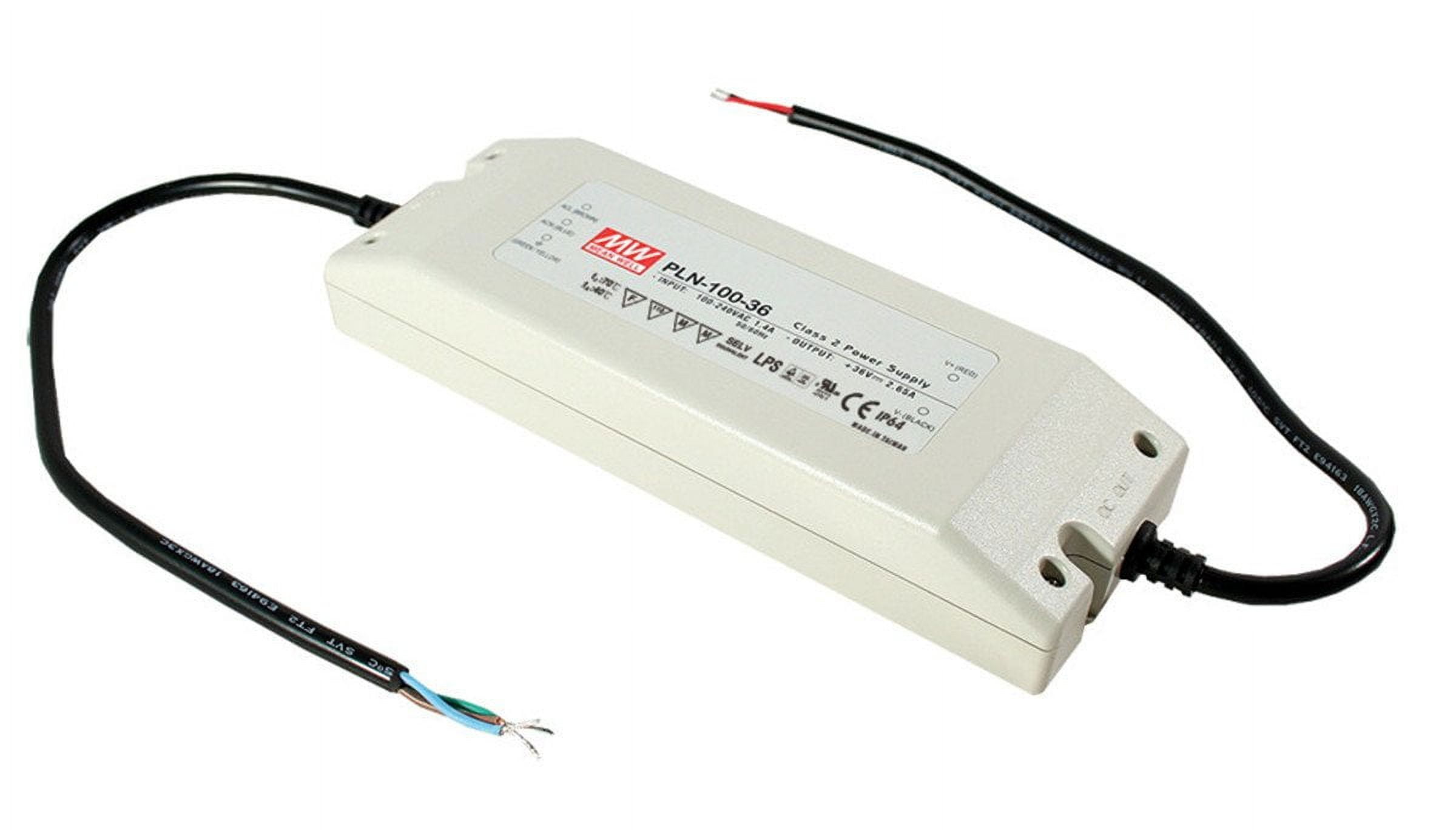 MW Mean Well PLN-100-24 24V 4A 96W Single Output LED Switching Power Supply with PFC - Walmart.com