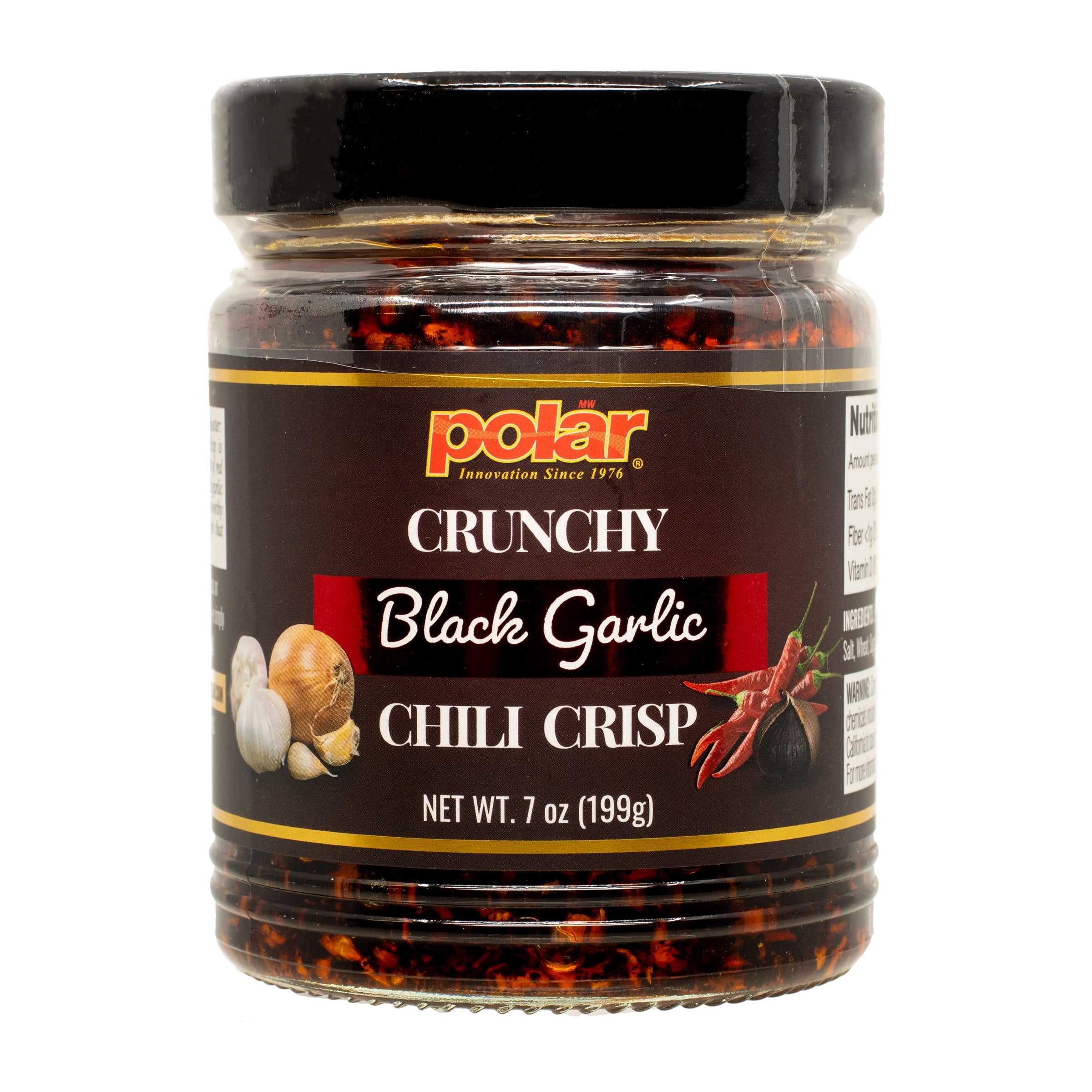 MW Polar Crunchy Black Garlic Chili Crisp 7oz (Pack of 6) - Walmart.com