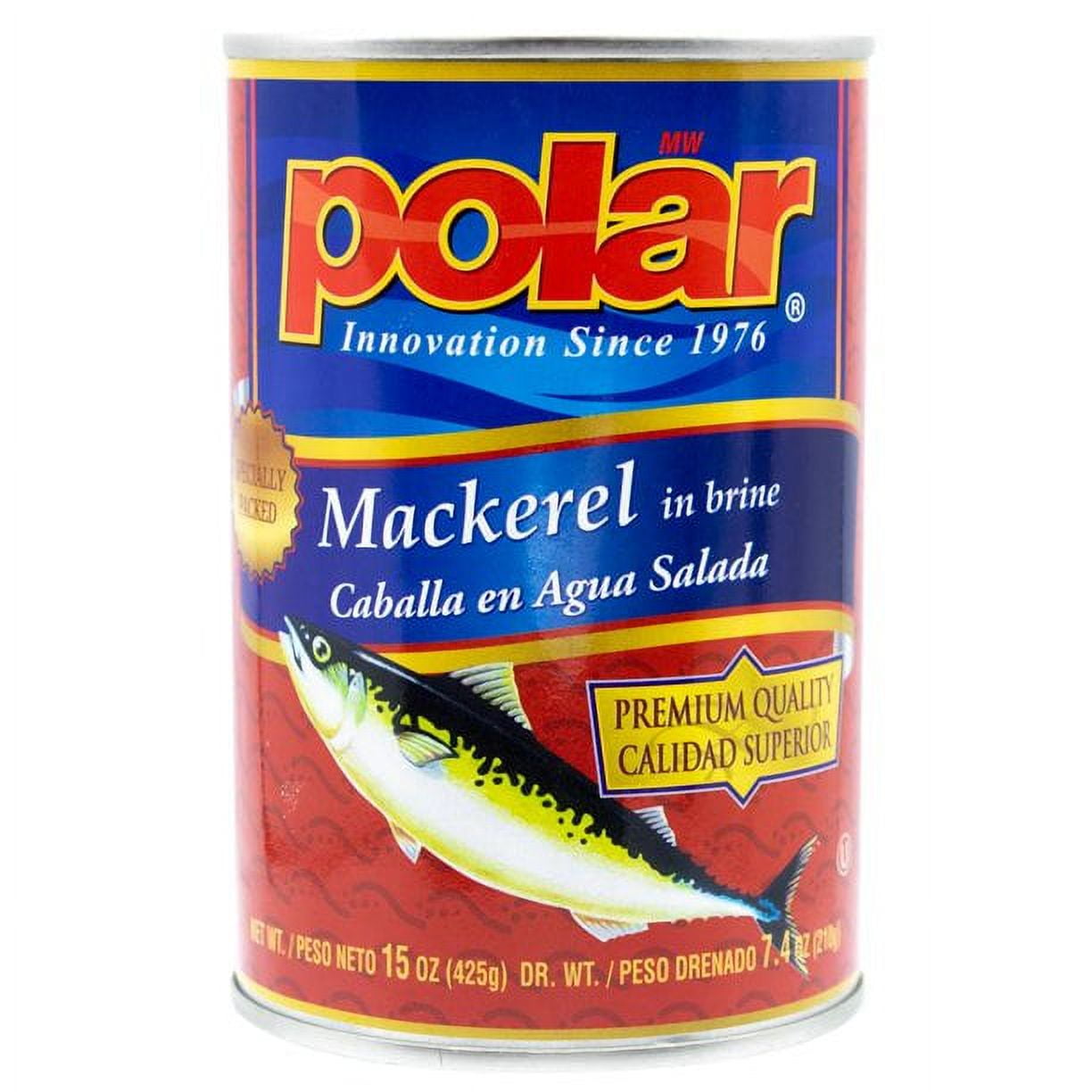 MW Polar Mackerel in Brine 15 oz (Pack of 12) - Walmart.com