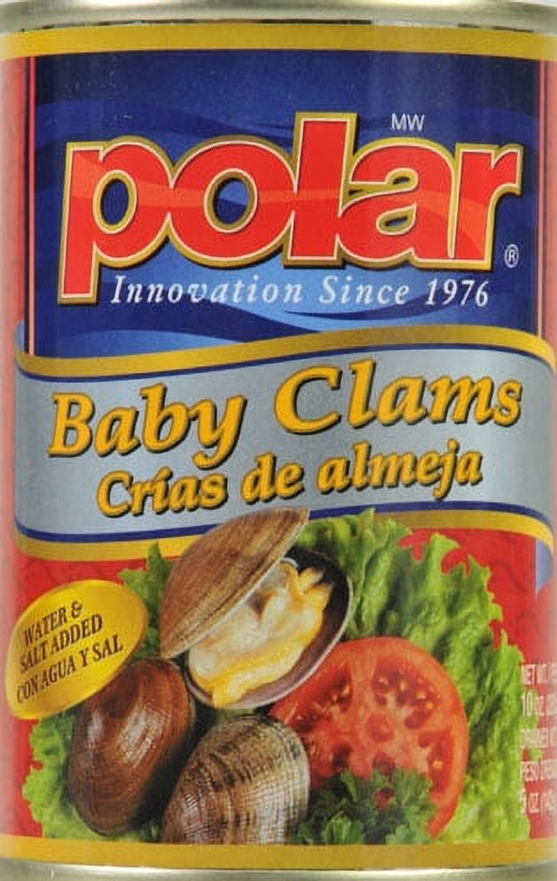 MW Polar Whole Baby Clams, 10 oz Can - Walmart.com