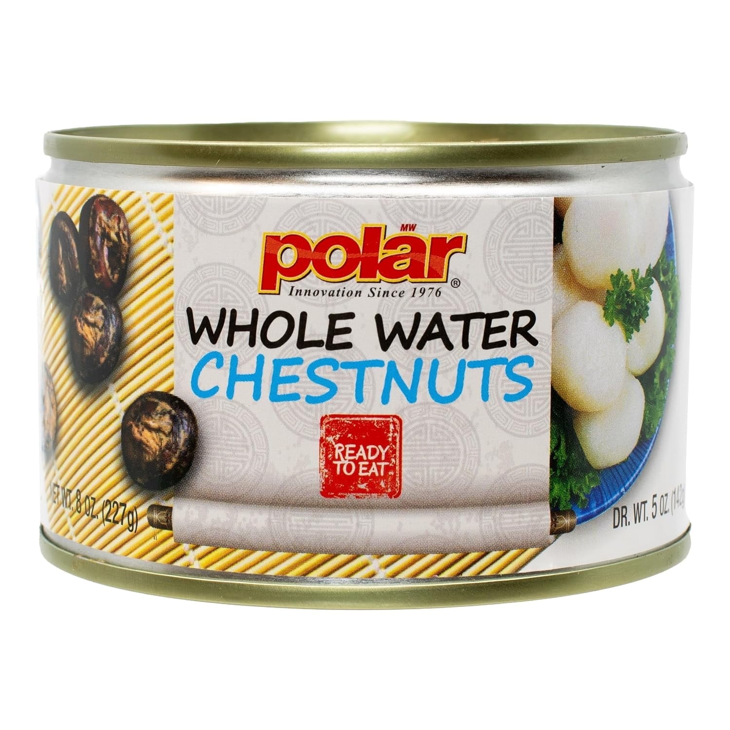 MW Polar Canned Peeled Whole Water Chestnuts 8oz (Pack of 12) - Walmart.com