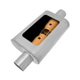 MWA Offset/Center Oval Muffler, Stainless - Walmart.com