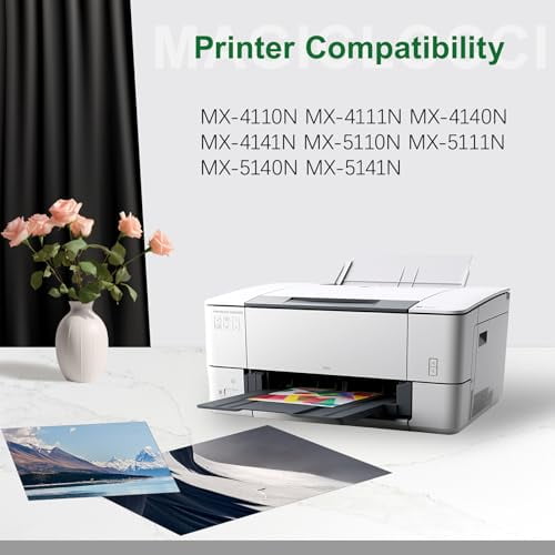 MX-51NTBA MX-51NT High Yield Toner Cartridge Replacement for Sharp MX-51NT MX-51NTBA Toner ...