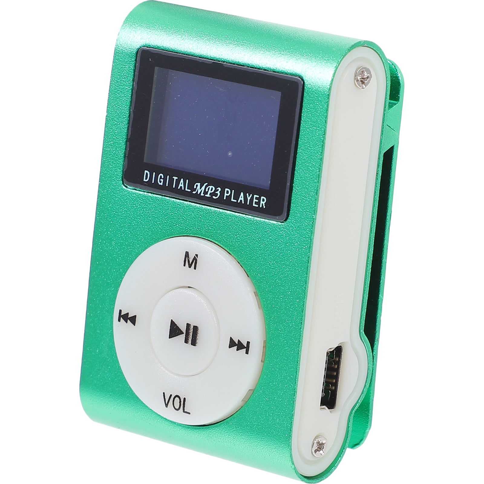 MX-808 Mini USB Aluminum LCD Screen 32GB Micro SD Music MP3 Player ...