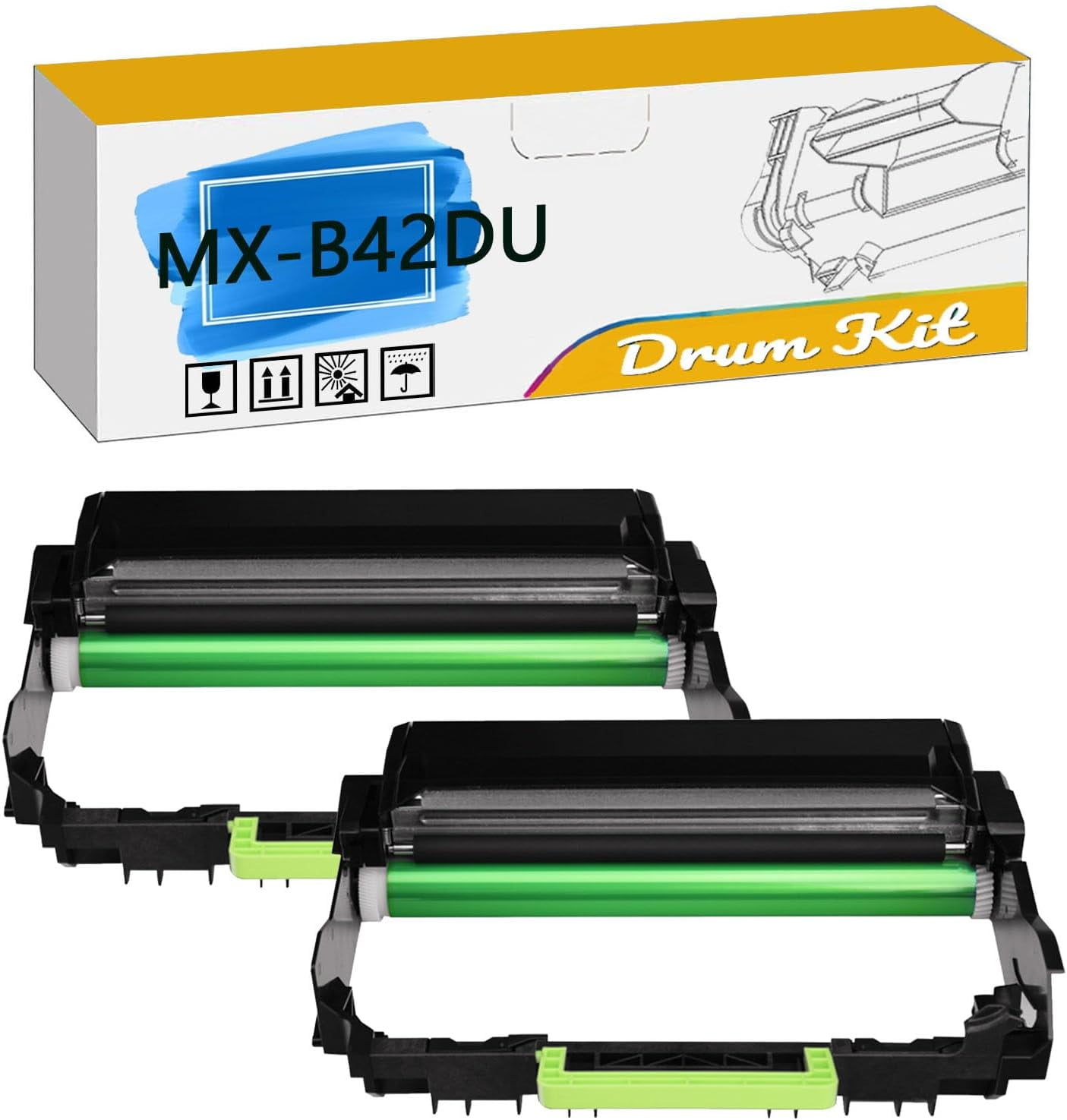 MX-B42DU MXB42DU Drum Kit Compatible for Sharp MX-B427PW MX-B427W ...