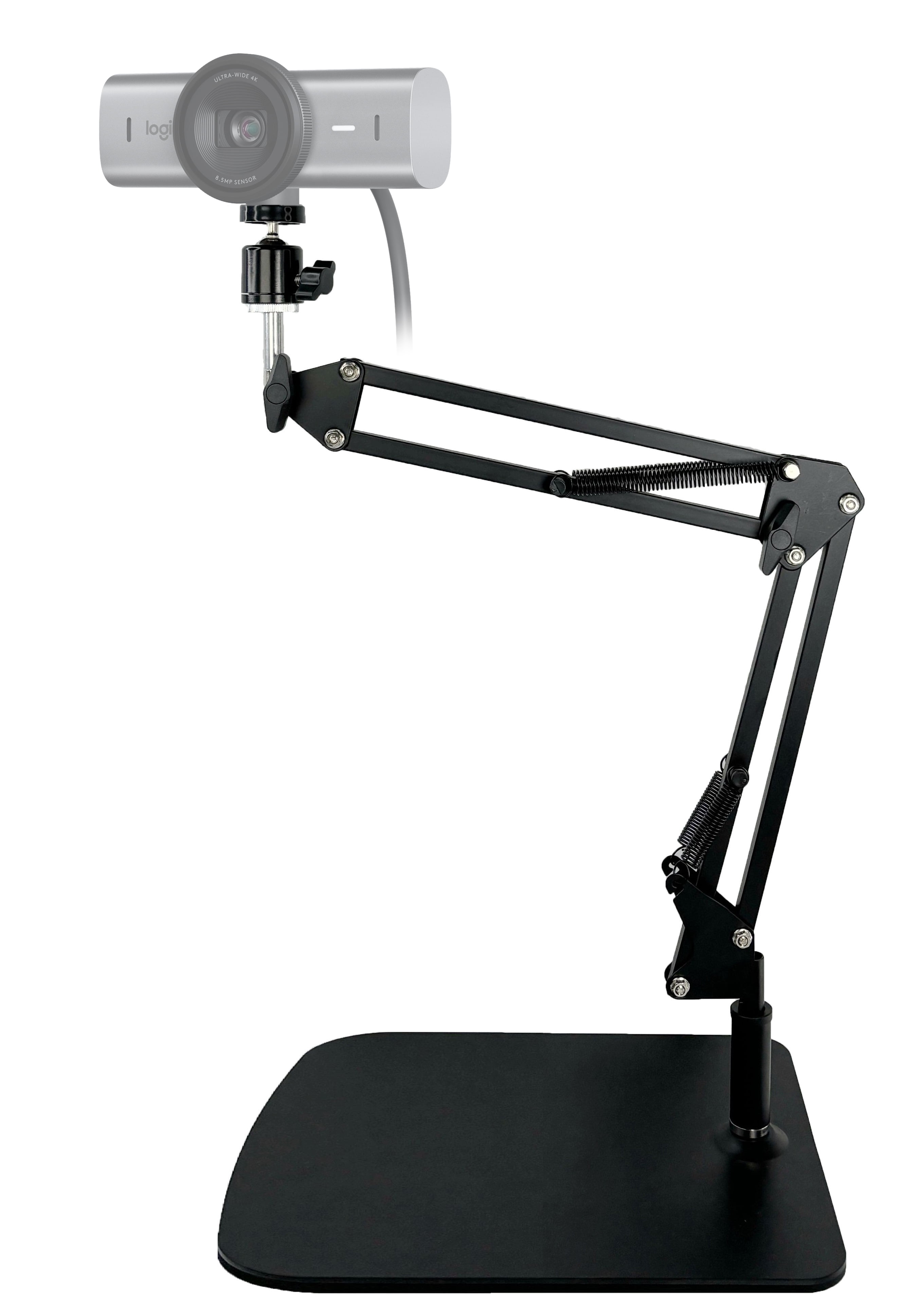 MX Brio Webcam Stand, Tabletop Boom Arm Holder for Logitech MX Brio 4K ...