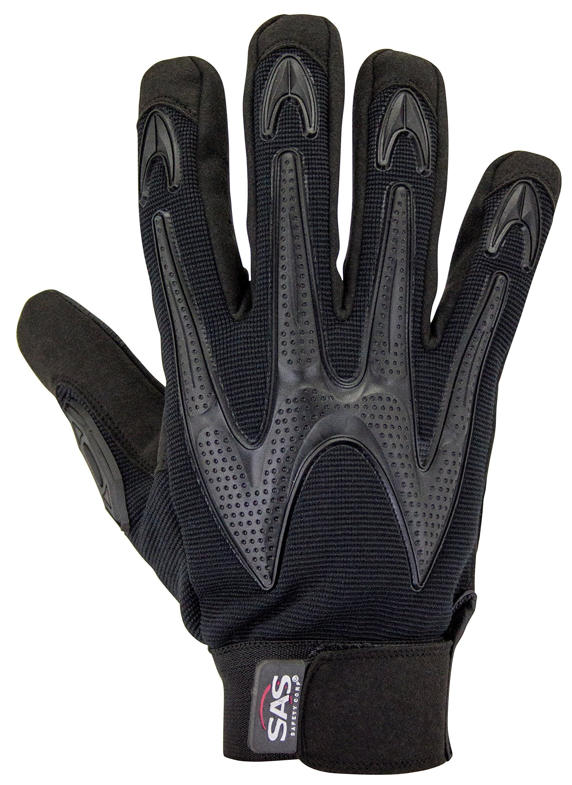 MX Impact Resistant Padded Palm with Finger Patches Gloves - Black/Black - Med - Walmart.com