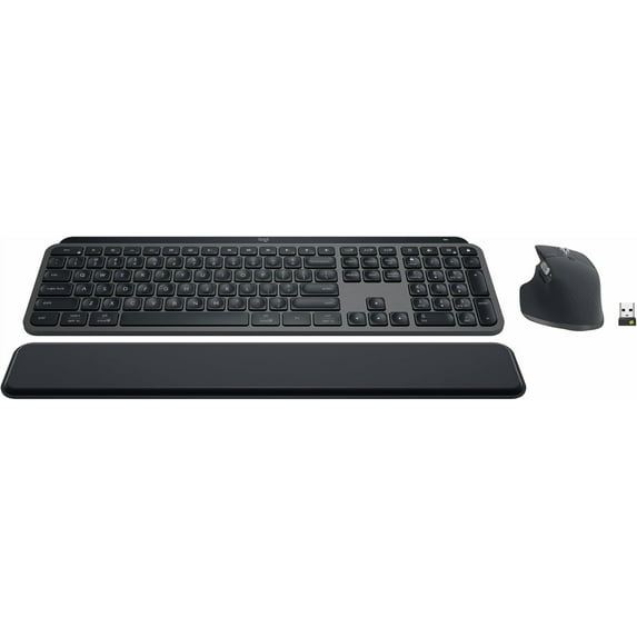 MX Keys S Combo - Performance Wireless Keyboard and Mouse with Palm ...