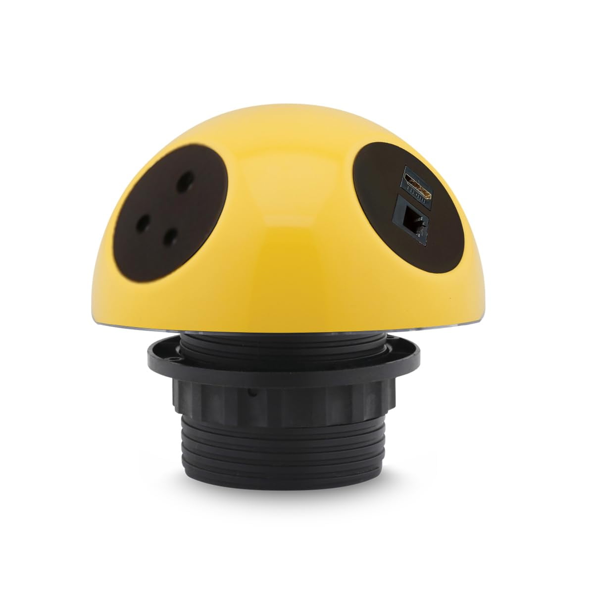 MX Pluto Grommet Power Hub Indian Power Sockets CAT 6 4K HDMI Multiple ...