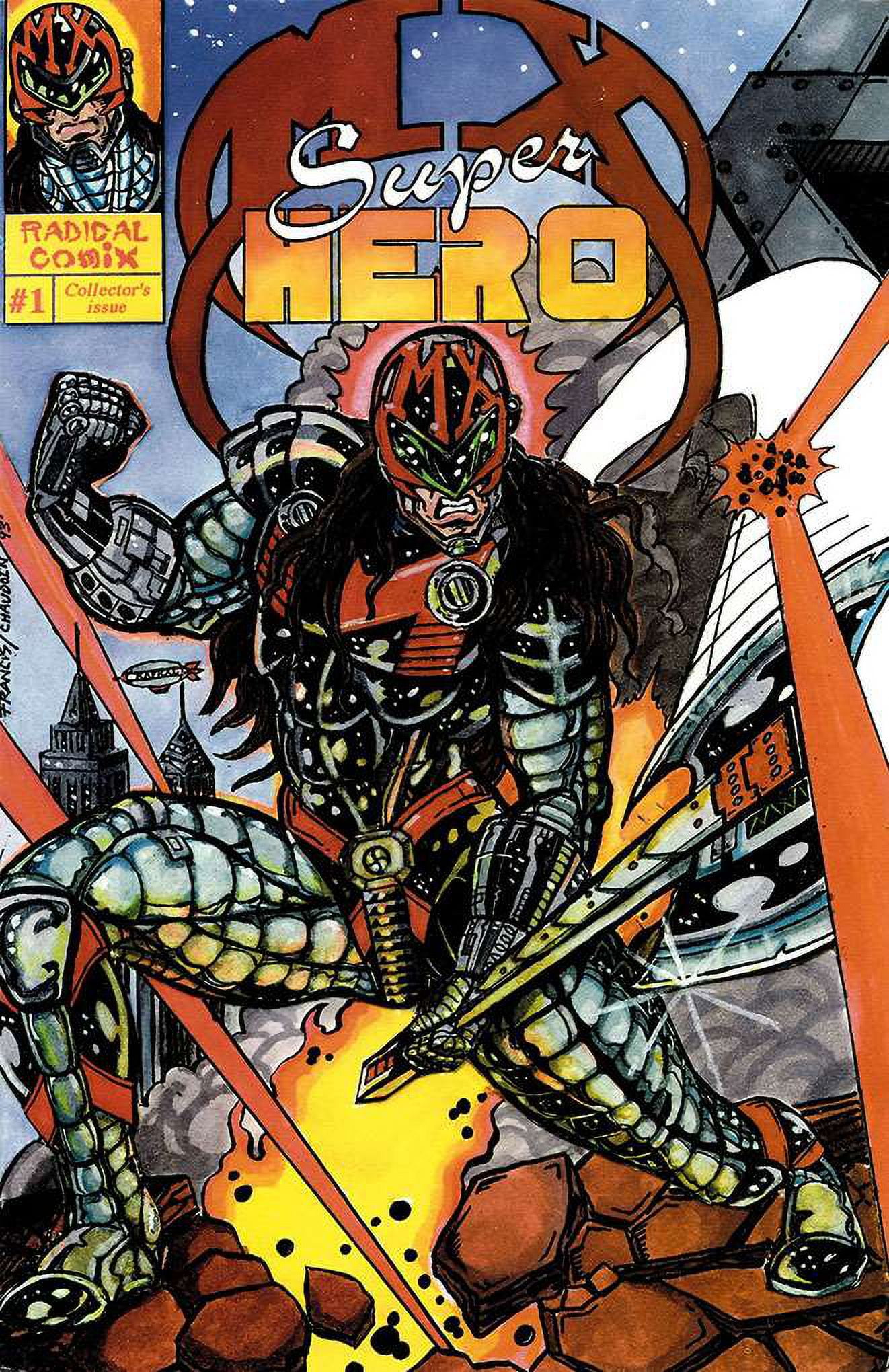 MX-The Superhero Series #1 VF ; Radical Comic Book - Walmart.com