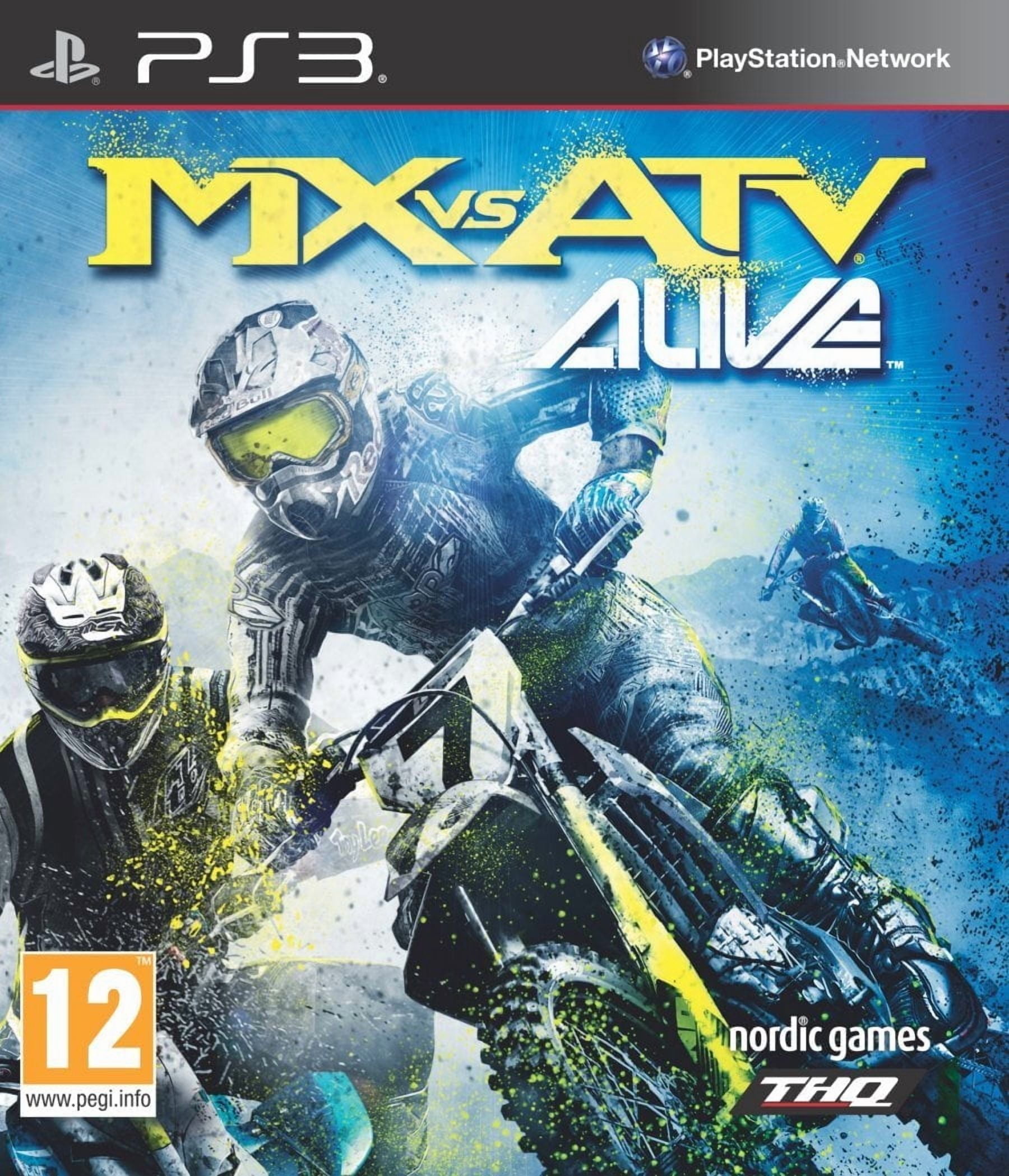 MX vs ATV Alive (Playstation 3 PS3) The Ultimate Motocross Racing ...