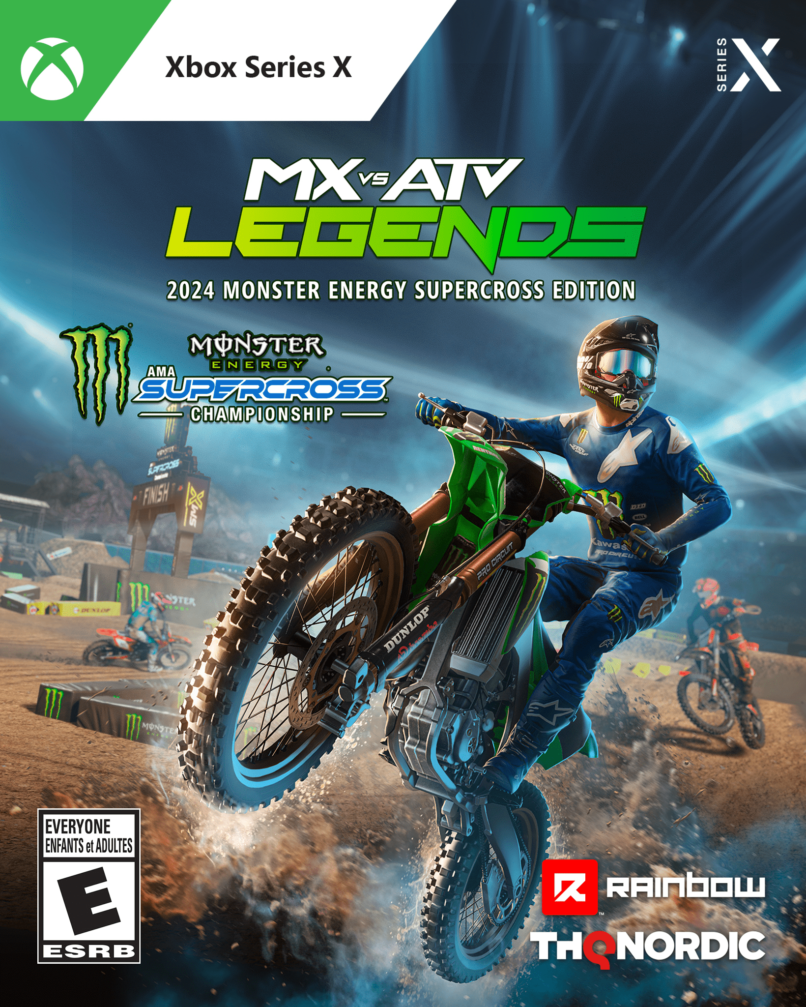 Free Shipping! THQ Nordic MX vs ATV Legends 2024 Monster Energy ...